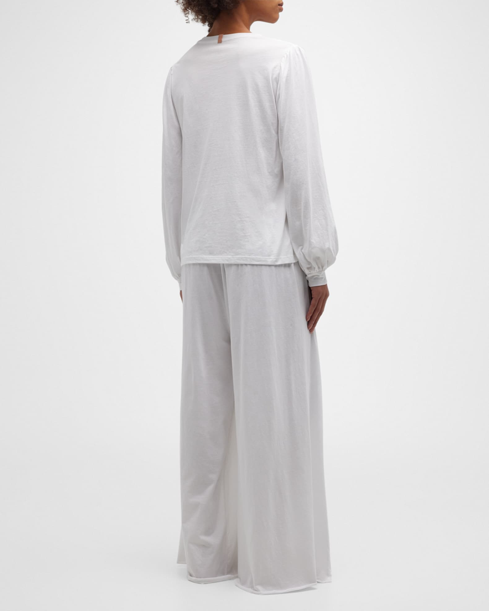 Lunya Organic Pima Wide-Leg Pants | Neiman Marcus