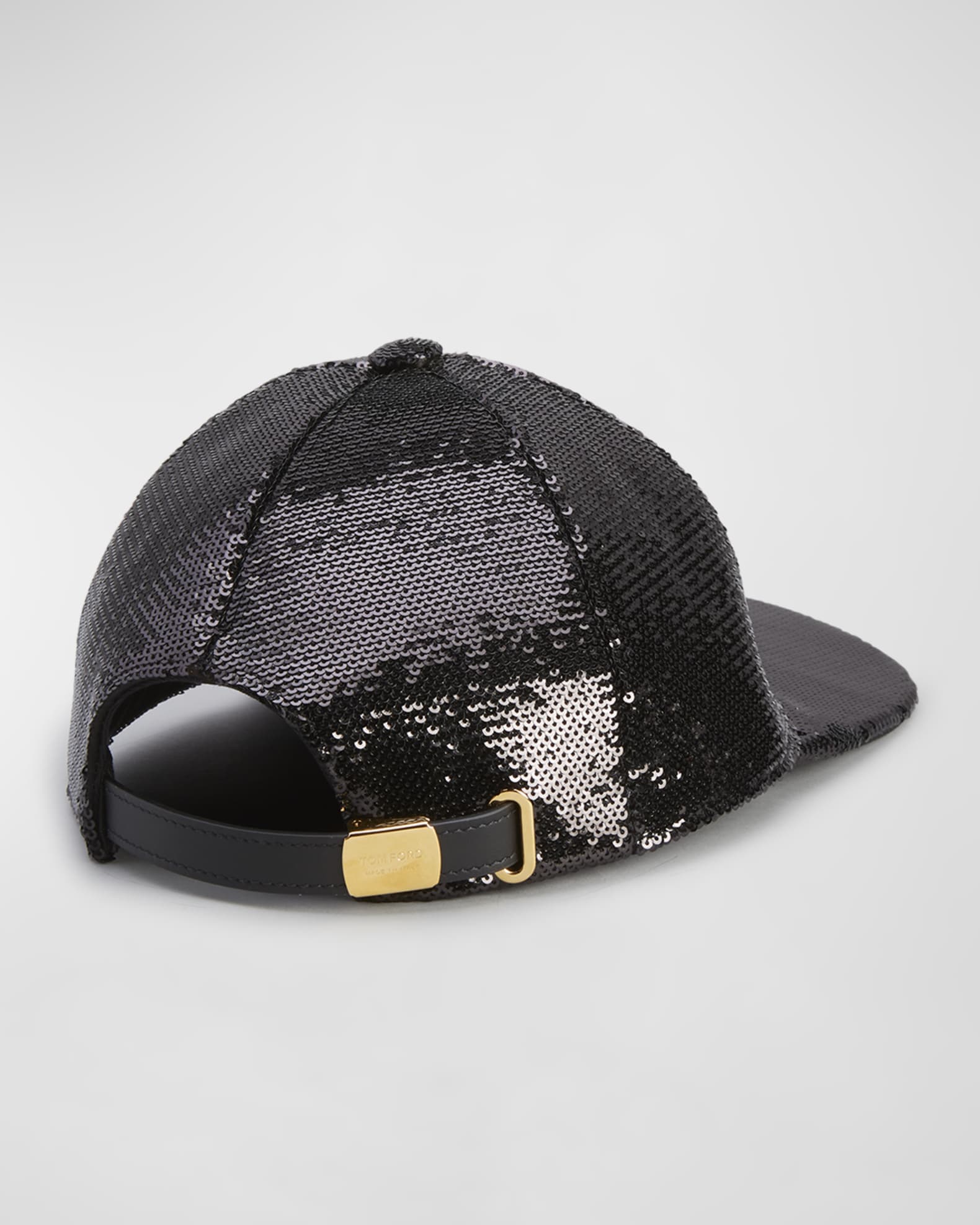 TOM FORD Sequin Monogram Baseball Cap | Neiman Marcus