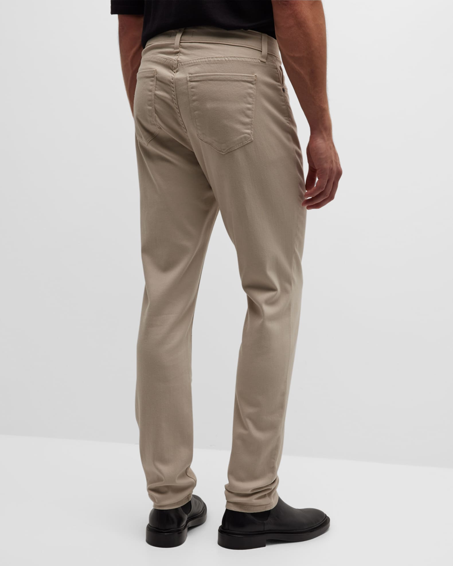 monfrere Men's Parisian Luxe Brando Khaki Pants | Neiman Marcus