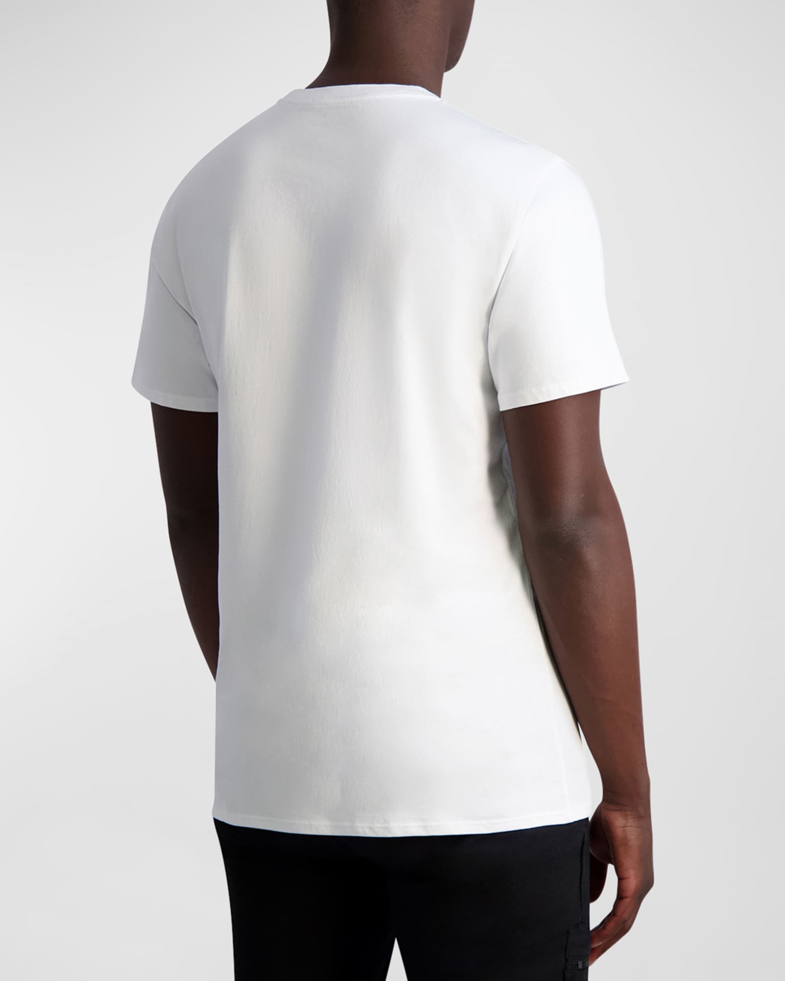 Karl Lagerfeld Paris Men's Shiny KL Logo T-Shirt | Neiman Marcus