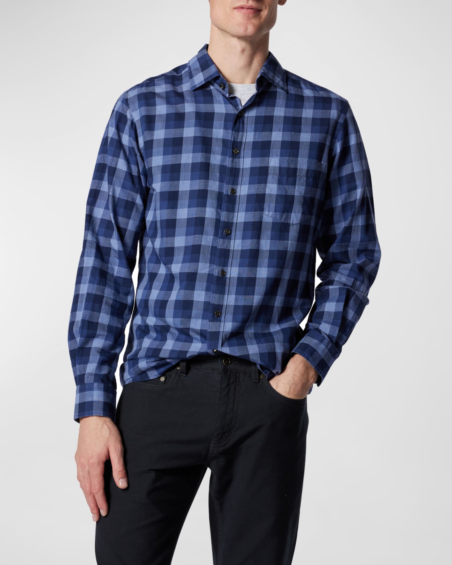 Rodd & Gunn Men's Mt Thomas Brushed Cotton Sport Shirt | Neiman Marcus