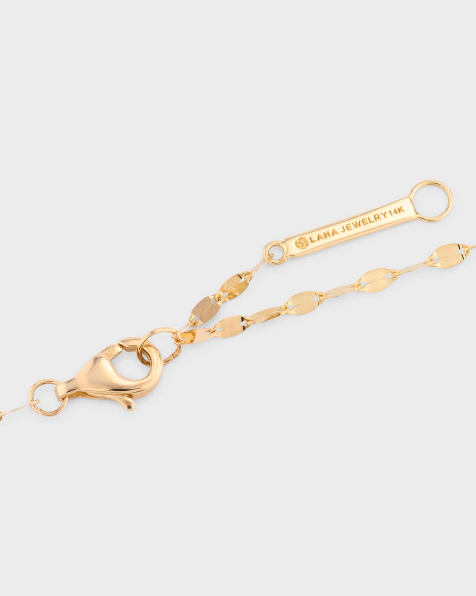 LANA 14K Gold Flawless Graduating Diamond Tennis Necklace | Neiman Marcus