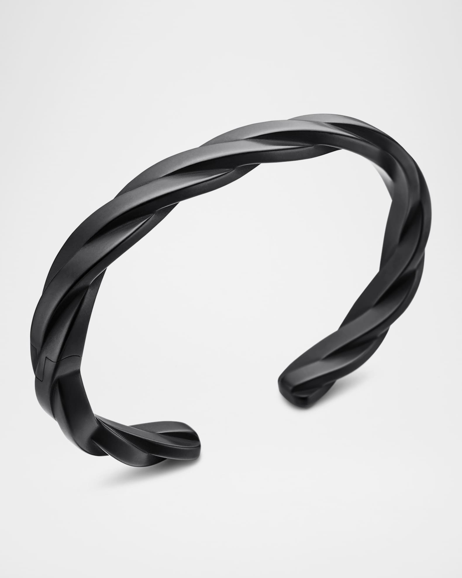 David Yurman DY Helios Cuff Bracelet in Titanium, 9mm | Neiman Marcus