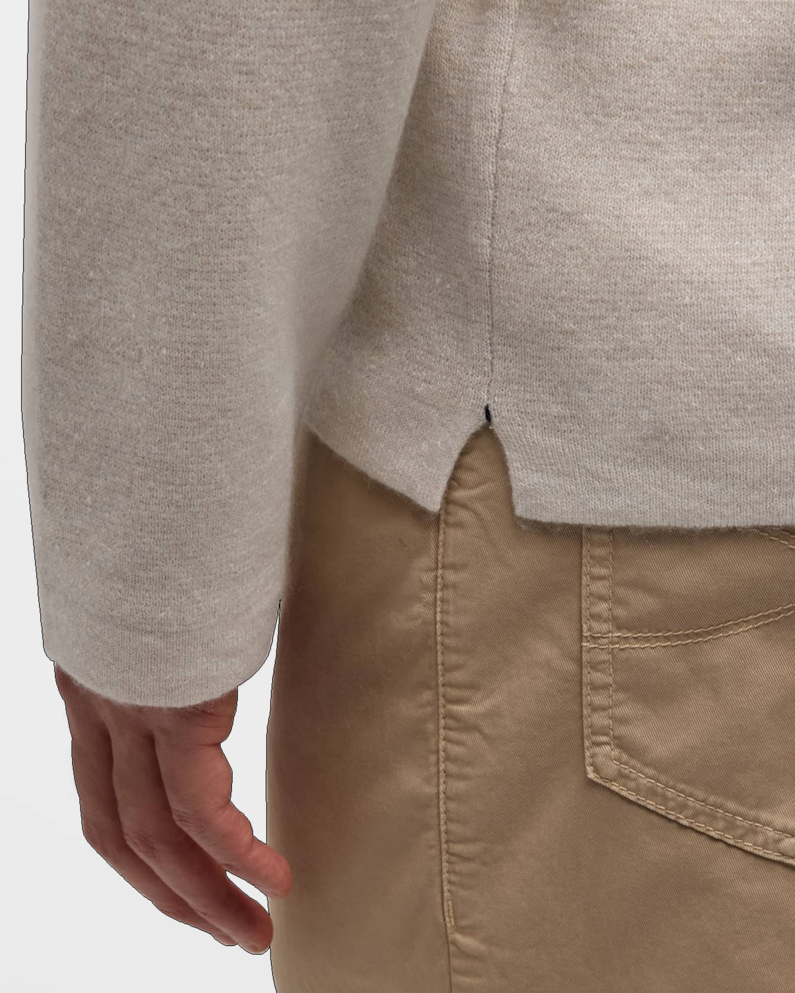 Fioroni Men's Cashmere-Linen Shirt Jacket | Neiman Marcus