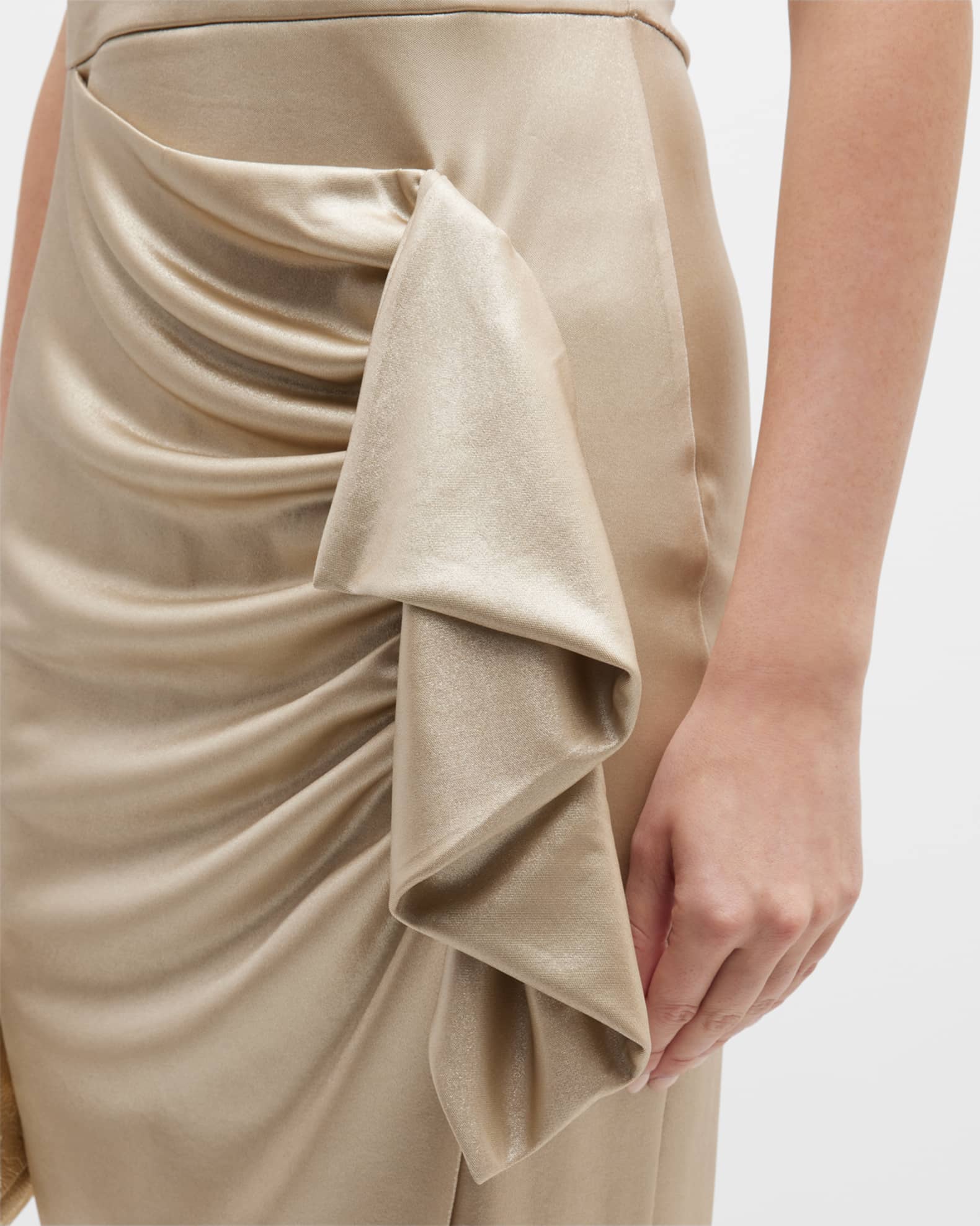 Chiara Boni La Petite Robe Cesaria Splendid Strapless Ruffle Dress ...