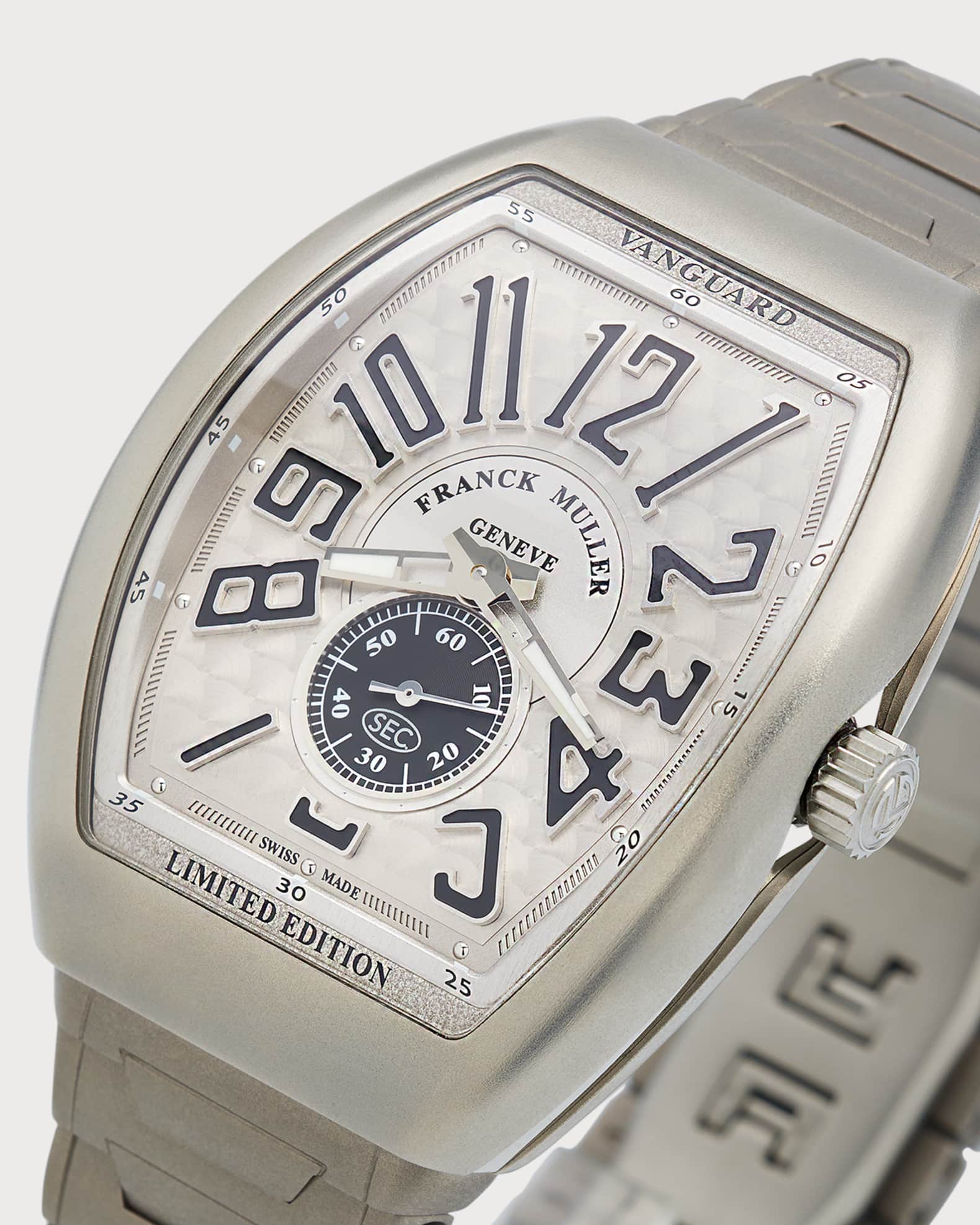 Franck Muller 41mm Vanguard Automatic Watch with Bracelet Strap ...