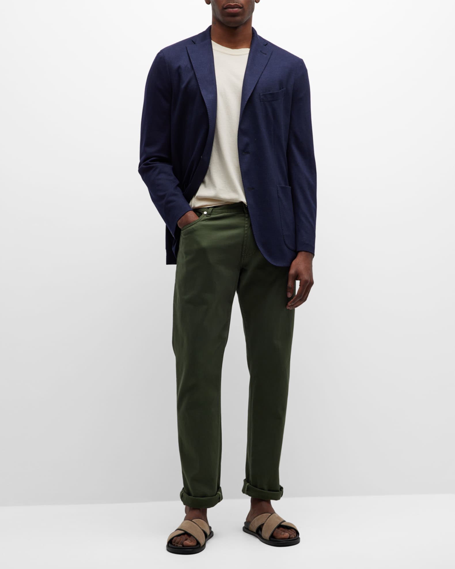 Boglioli Men's Cashmere Silk Blazer | Neiman Marcus