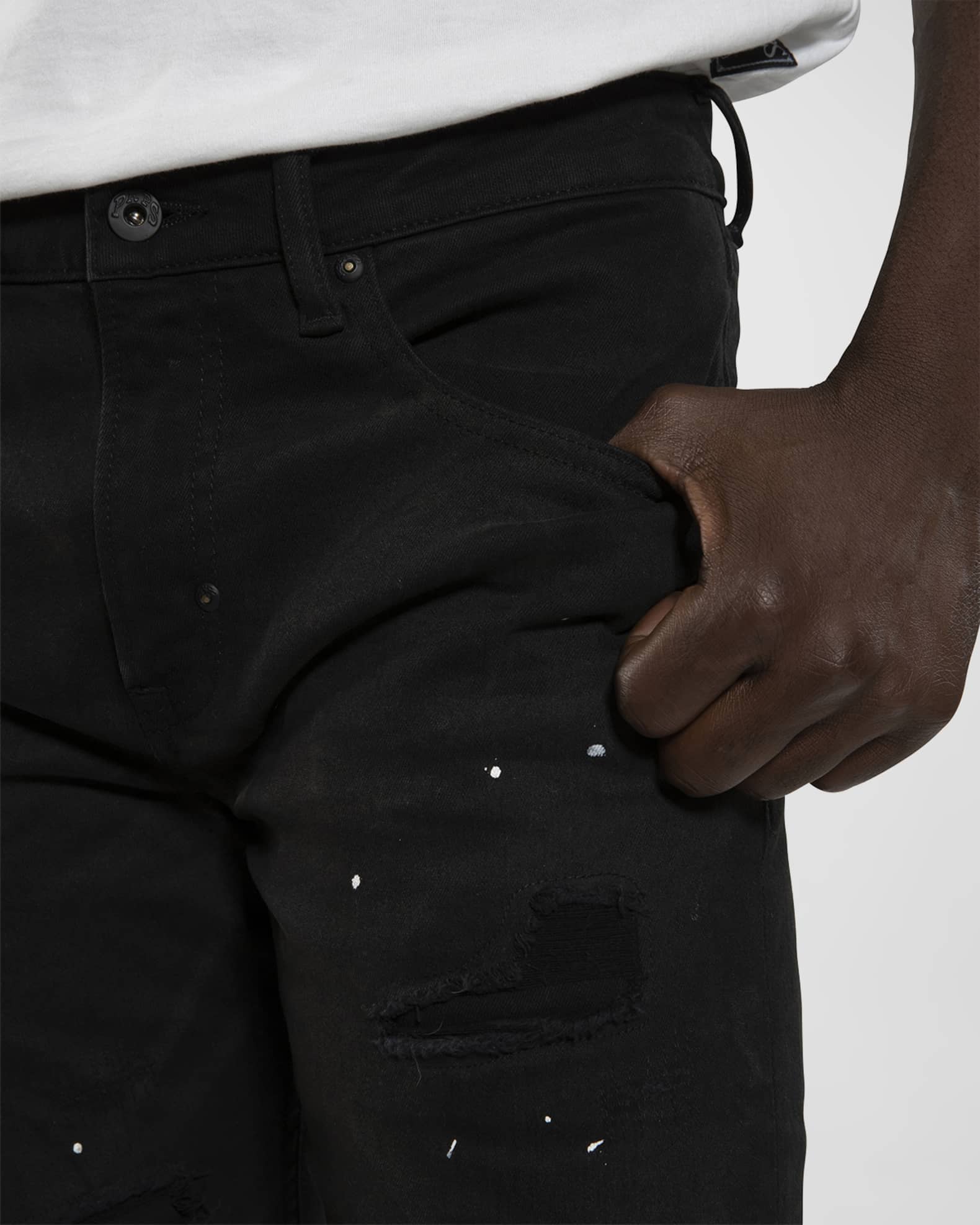 PRPS Men's Chump Slim Paint-Splatter Jeans | Neiman Marcus