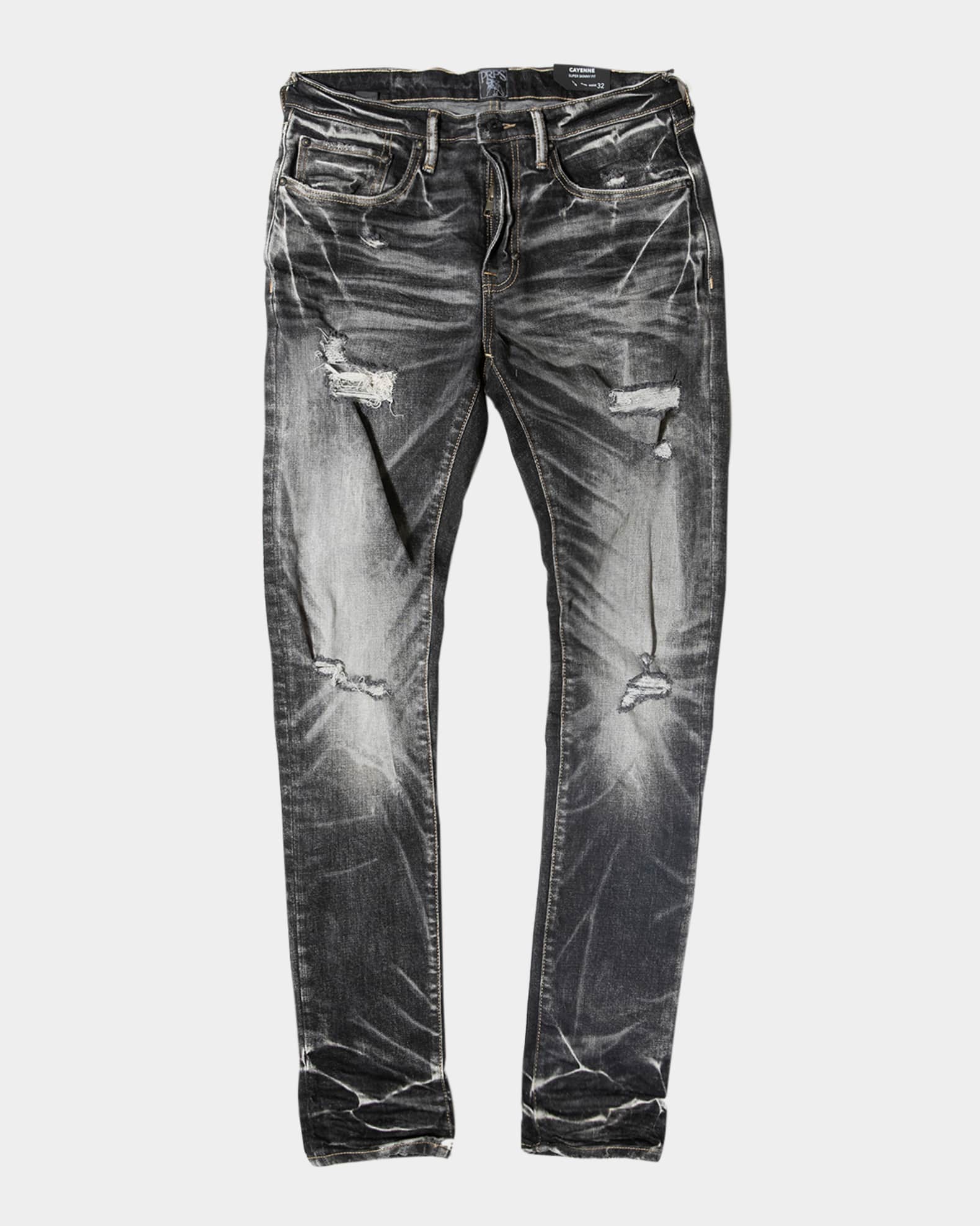 PRPS Men's Hunkers Destroyed Skinny Jeans | Neiman Marcus