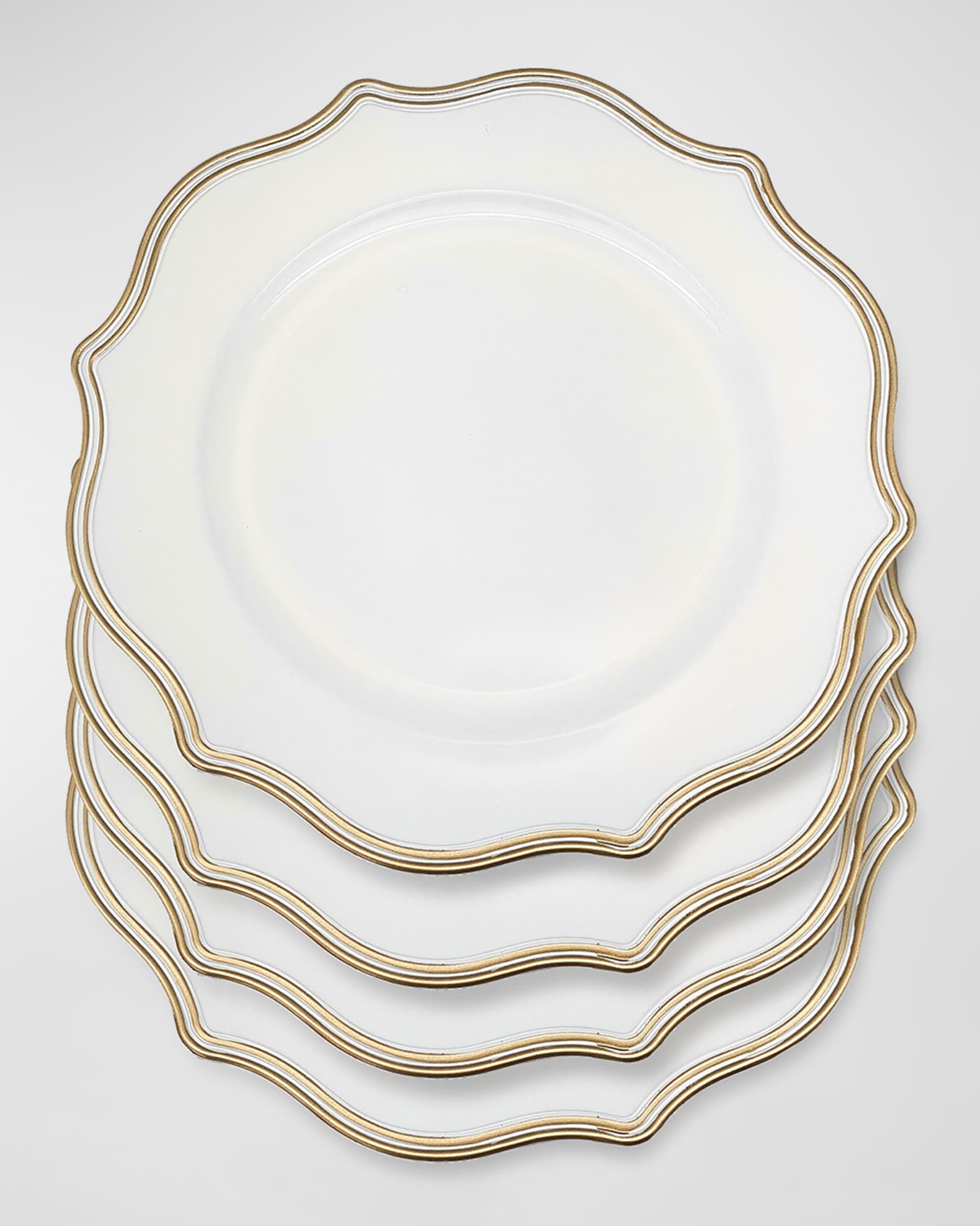 American Atelier Lacey Charger Plates, Set of 4 | Neiman Marcus