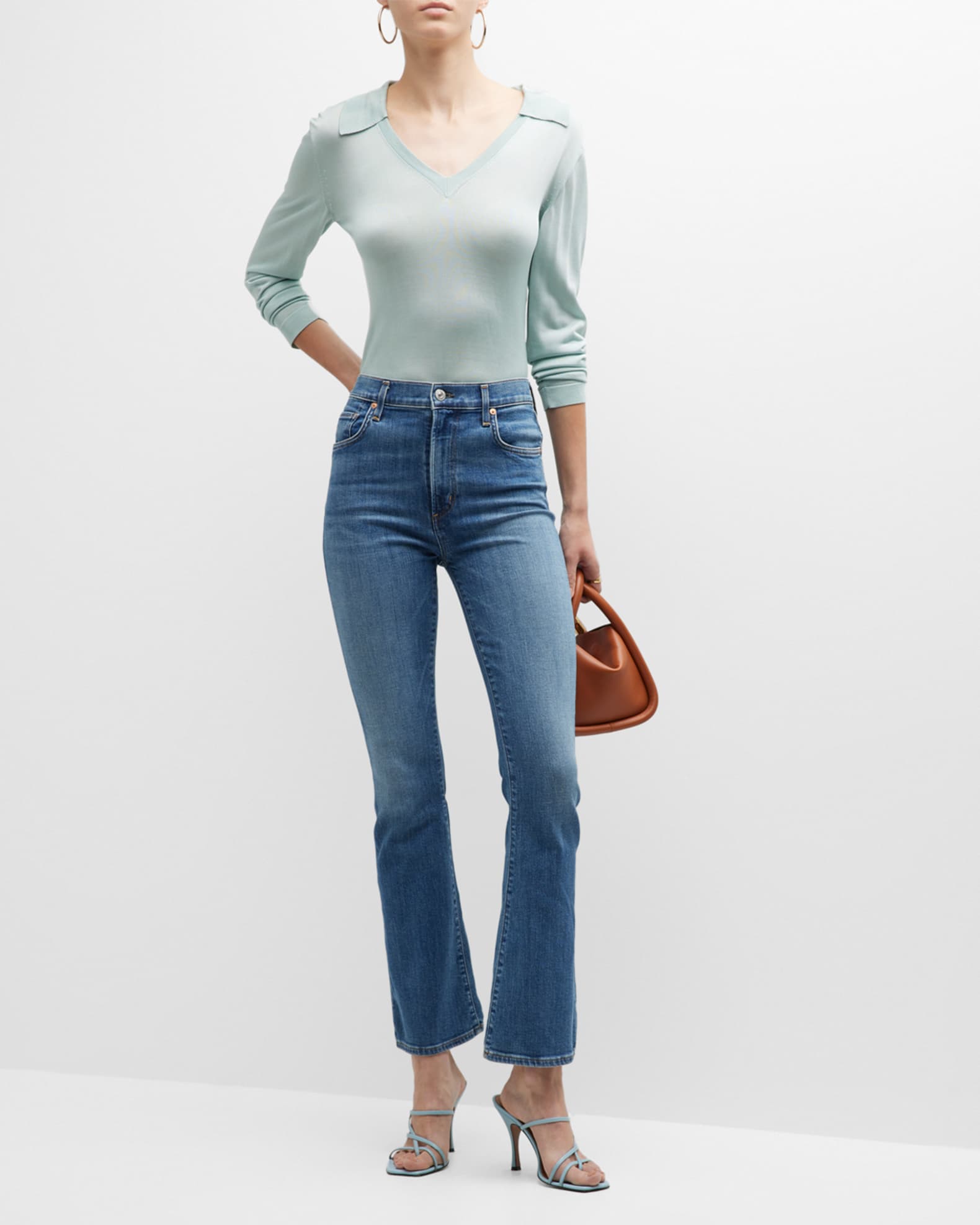 Citizens of Humanity Lilah High Rise Bootcut Jeans | Neiman Marcus
