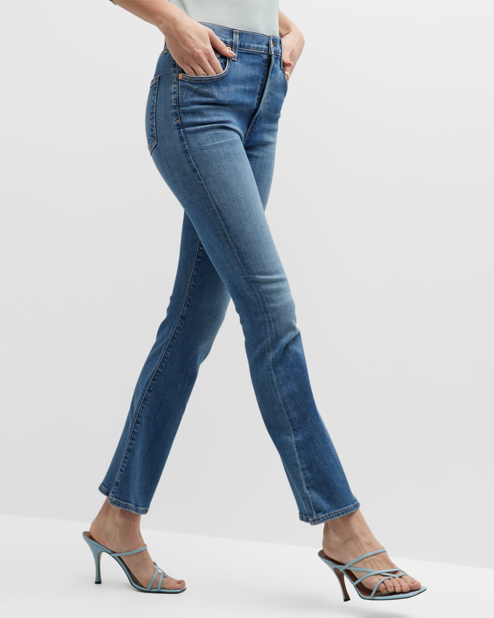 Citizens of Humanity Lilah High Rise Bootcut Jeans | Neiman Marcus
