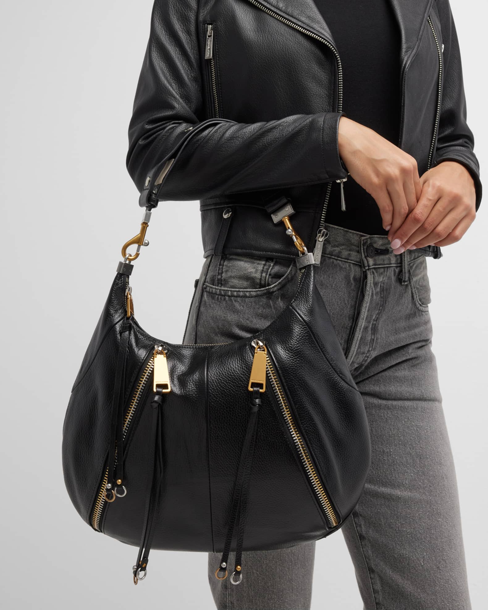 Rebecca Minkoff Mab Croissant Hobo Bag | Neiman Marcus