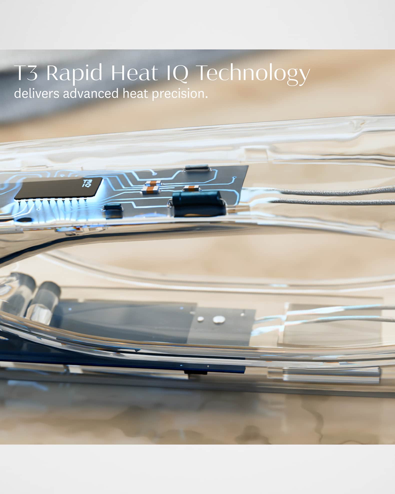 T3 Smooth ID 1" Smart Flat Iron with Touch Interface | Neiman Marcus