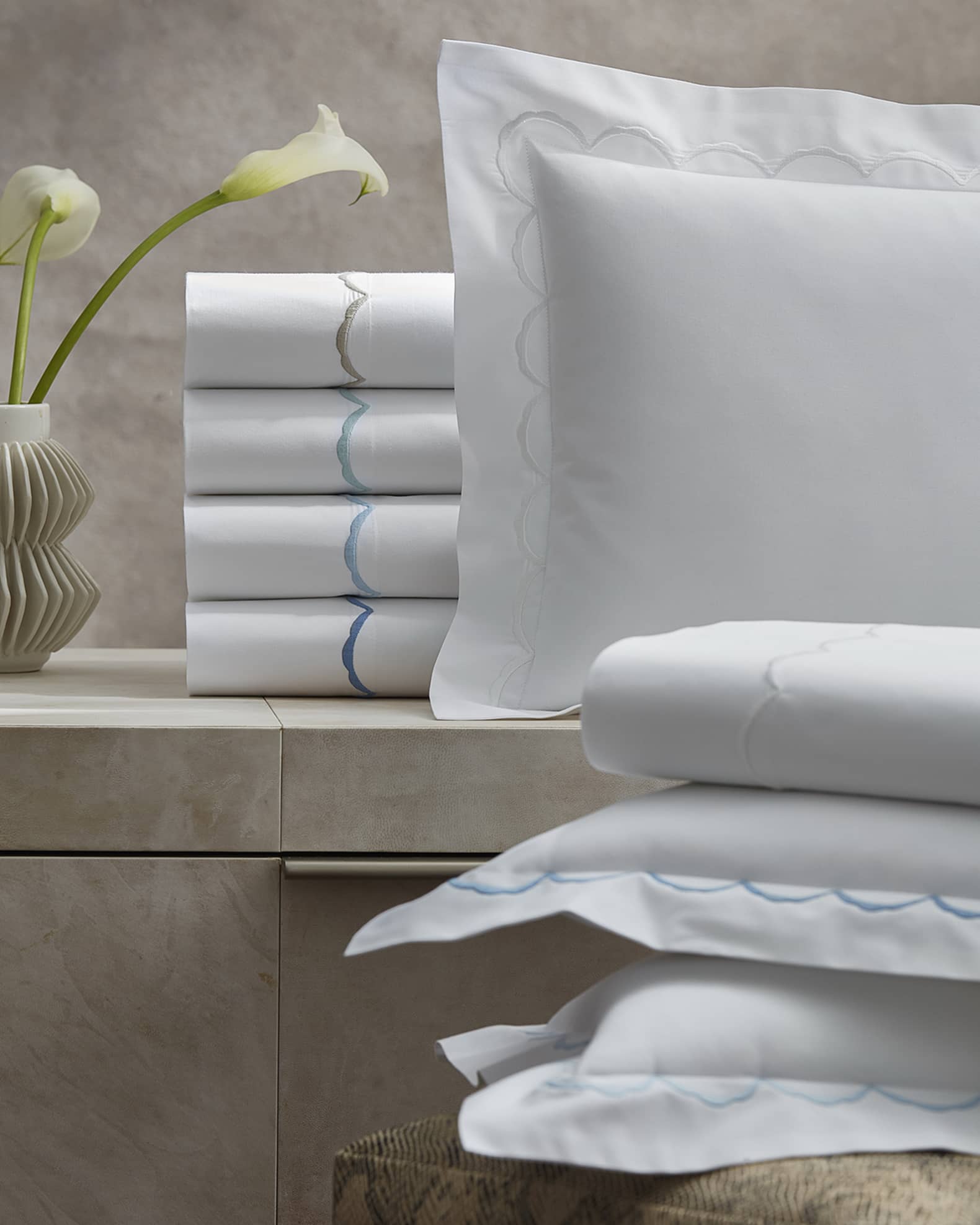 Scallops Bedding Collection | Neiman Marcus