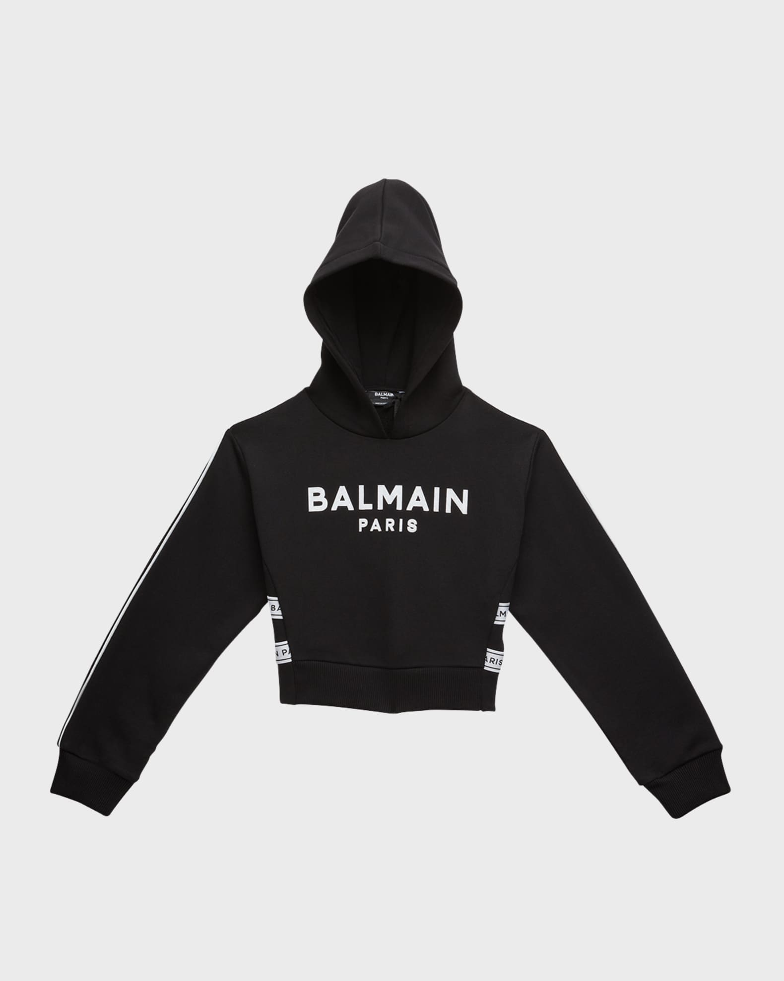 Girl's Logo Tape Hoodie | Neiman Marcus
