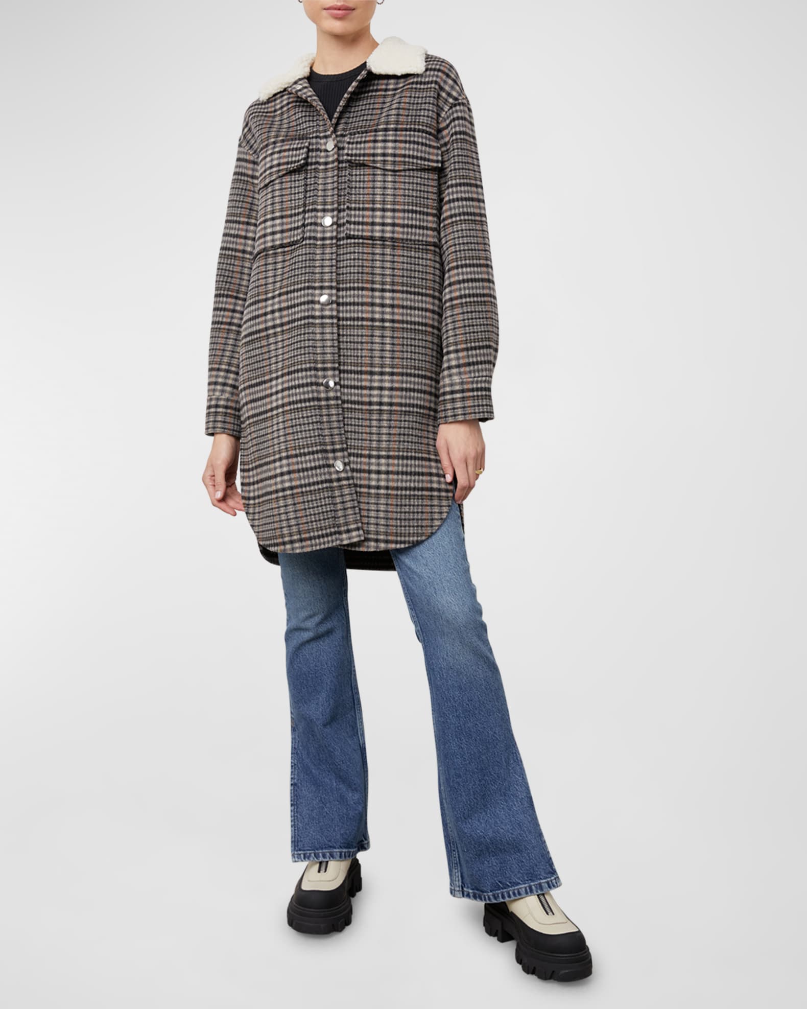 Rails Jaro Plaid Coat | Neiman Marcus