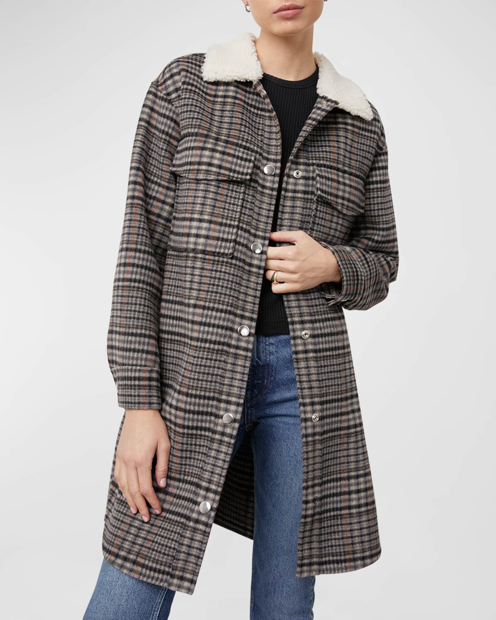 Rails Jaro Plaid Coat | Neiman Marcus