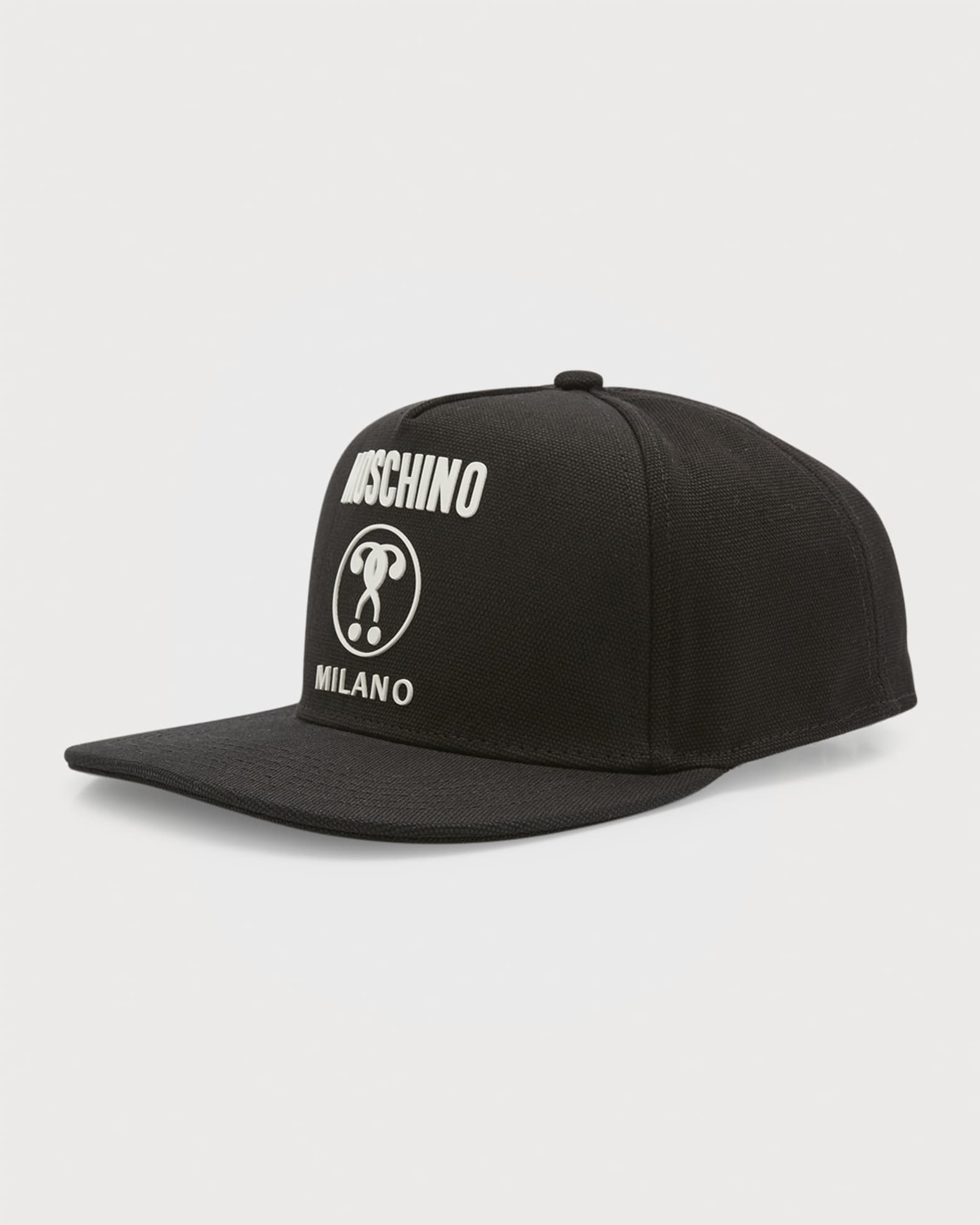 Moschino Men's Cappello Flat Brim Logo Baseball Cap | Neiman Marcus
