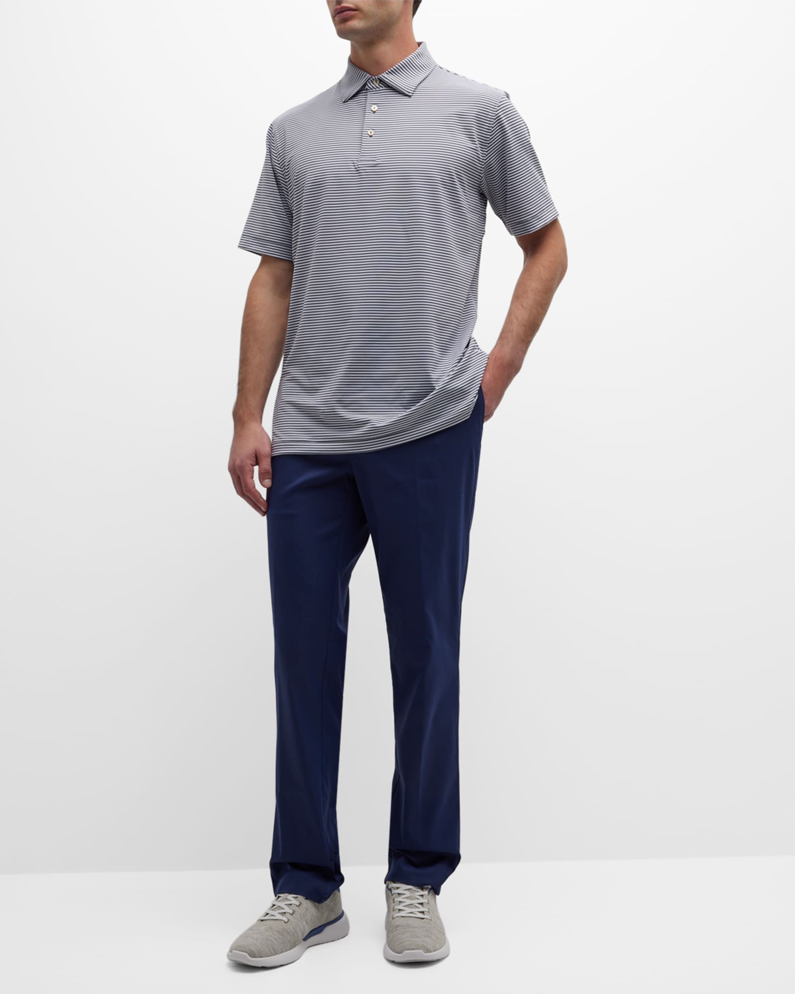 Peter Millar Men's Raleigh Performance Trousers | Neiman Marcus
