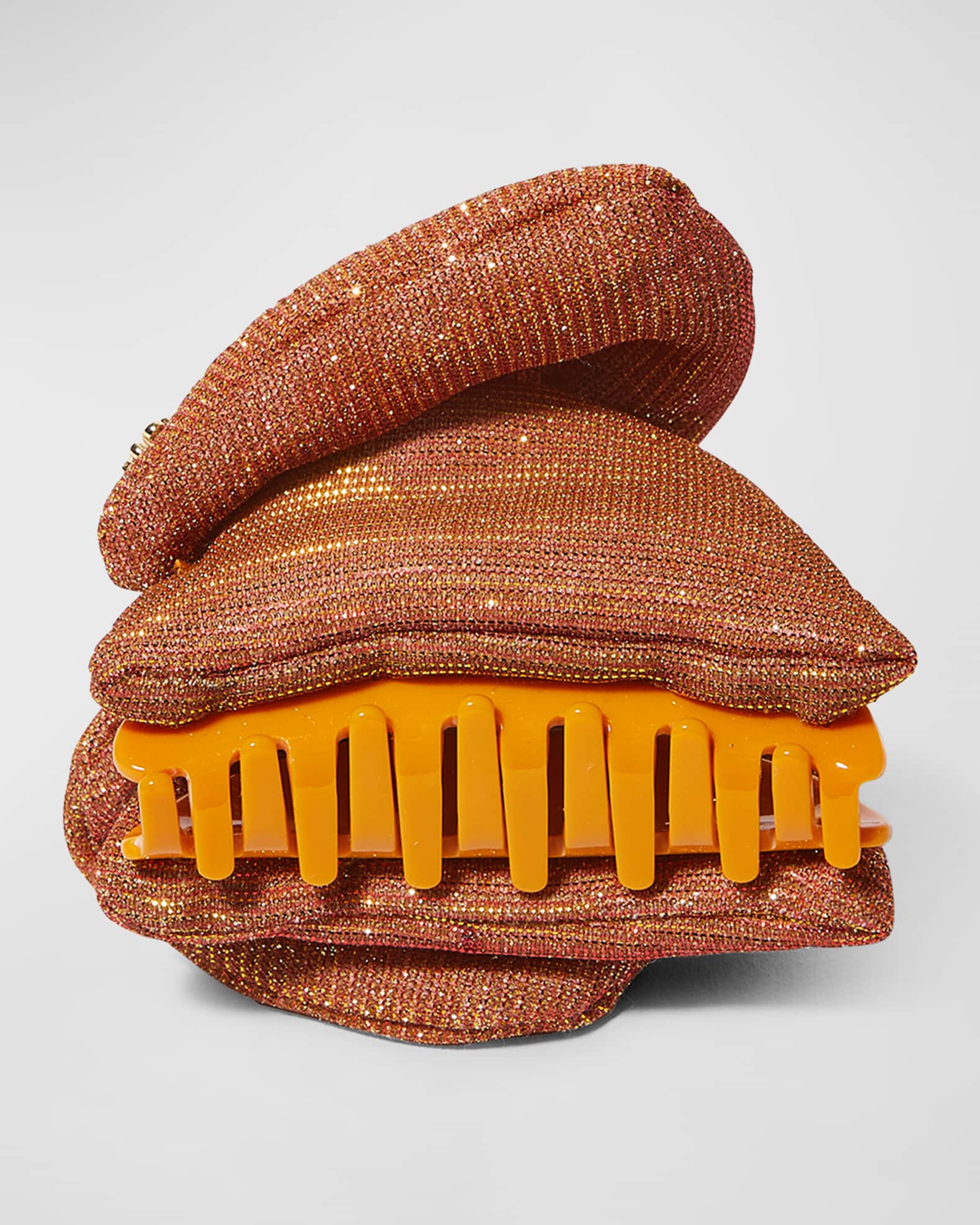 Lele Sadoughi Simone Lurex Bow Claw Clip | Neiman Marcus