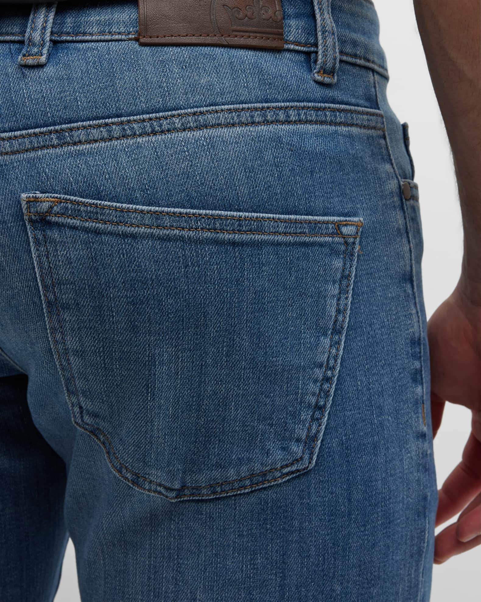 Peter Millar Men's Stretch Denim 5-Pocket Jeans | Neiman Marcus