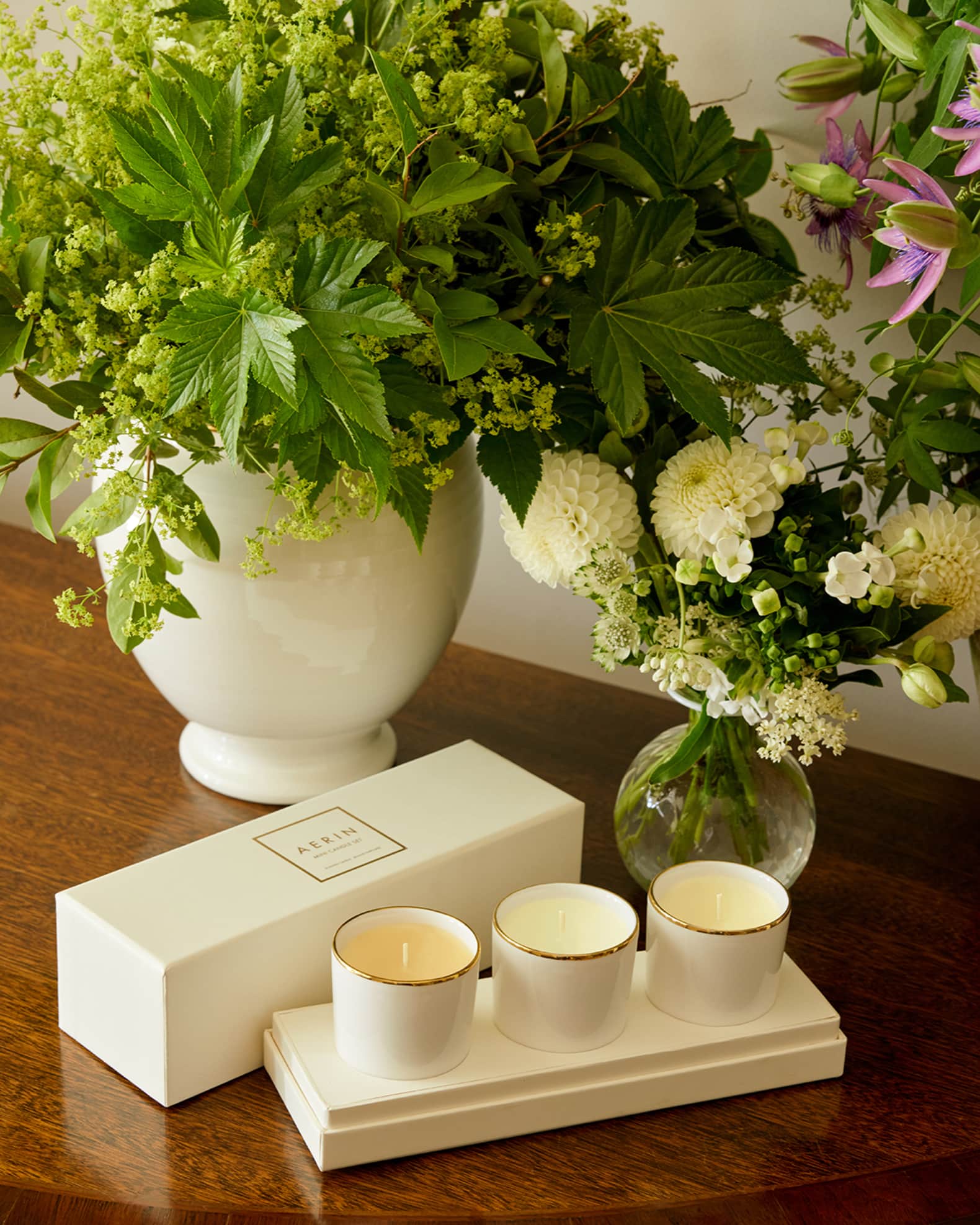 AERIN Mini Trio Candle Set | Neiman Marcus