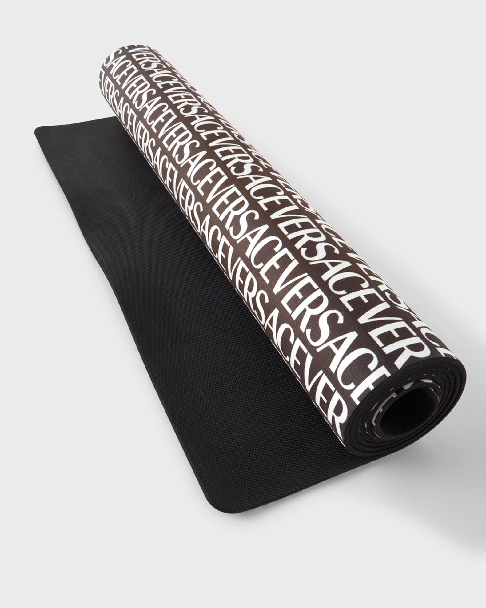 Versace Home Collection Allover Logo Yoga Set | Neiman Marcus