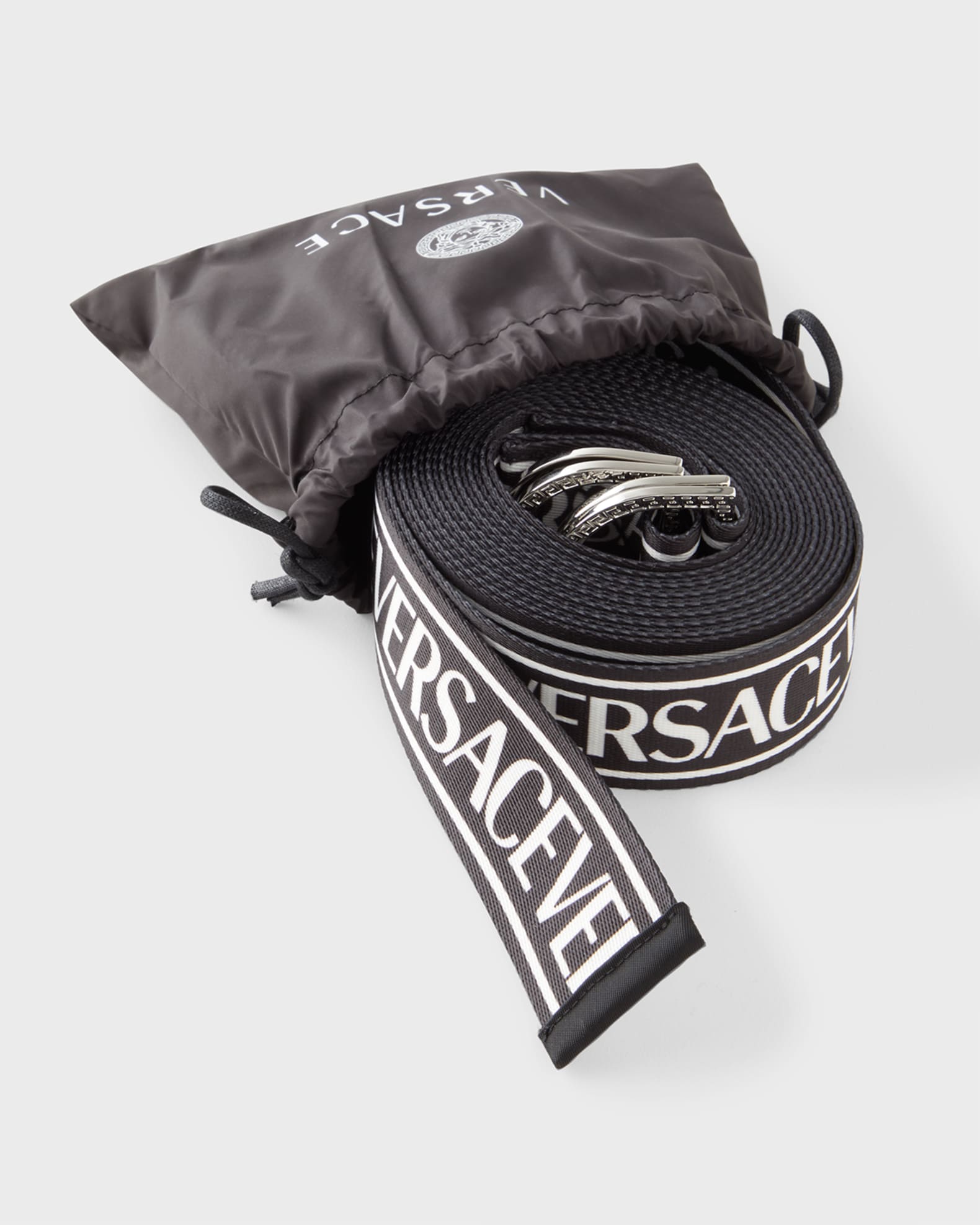 Versace Home Collection Allover Logo Yoga Set | Neiman Marcus