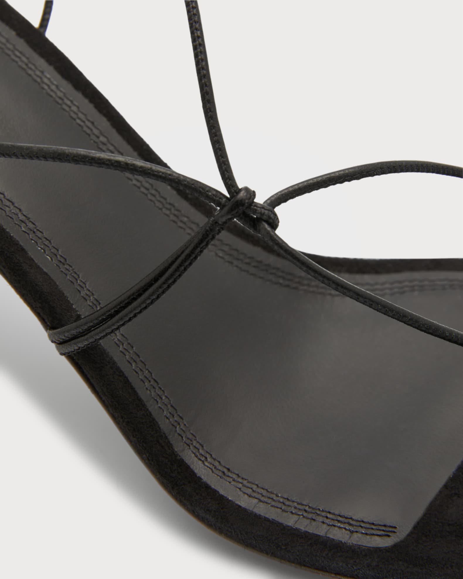 Neous Giena Strappy Leather Ankle-Tie Sandals | Neiman Marcus