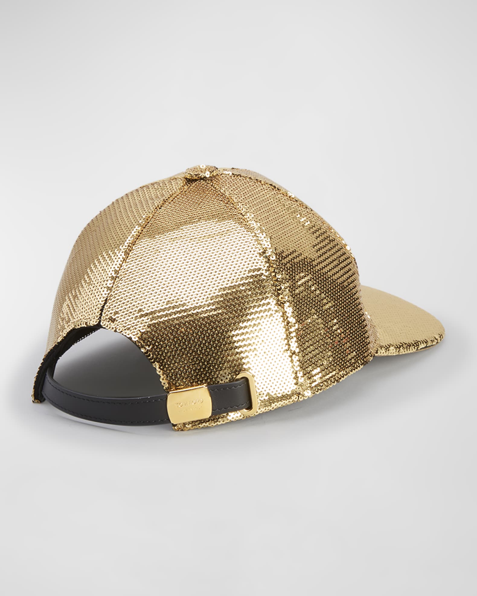 TOM FORD TF Logo Sequin Baseball Cap | Neiman Marcus