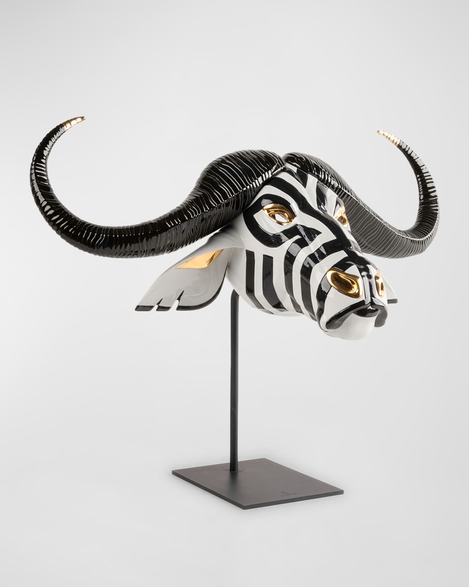 Lladro Buffalo Mask Sculpture | Neiman Marcus