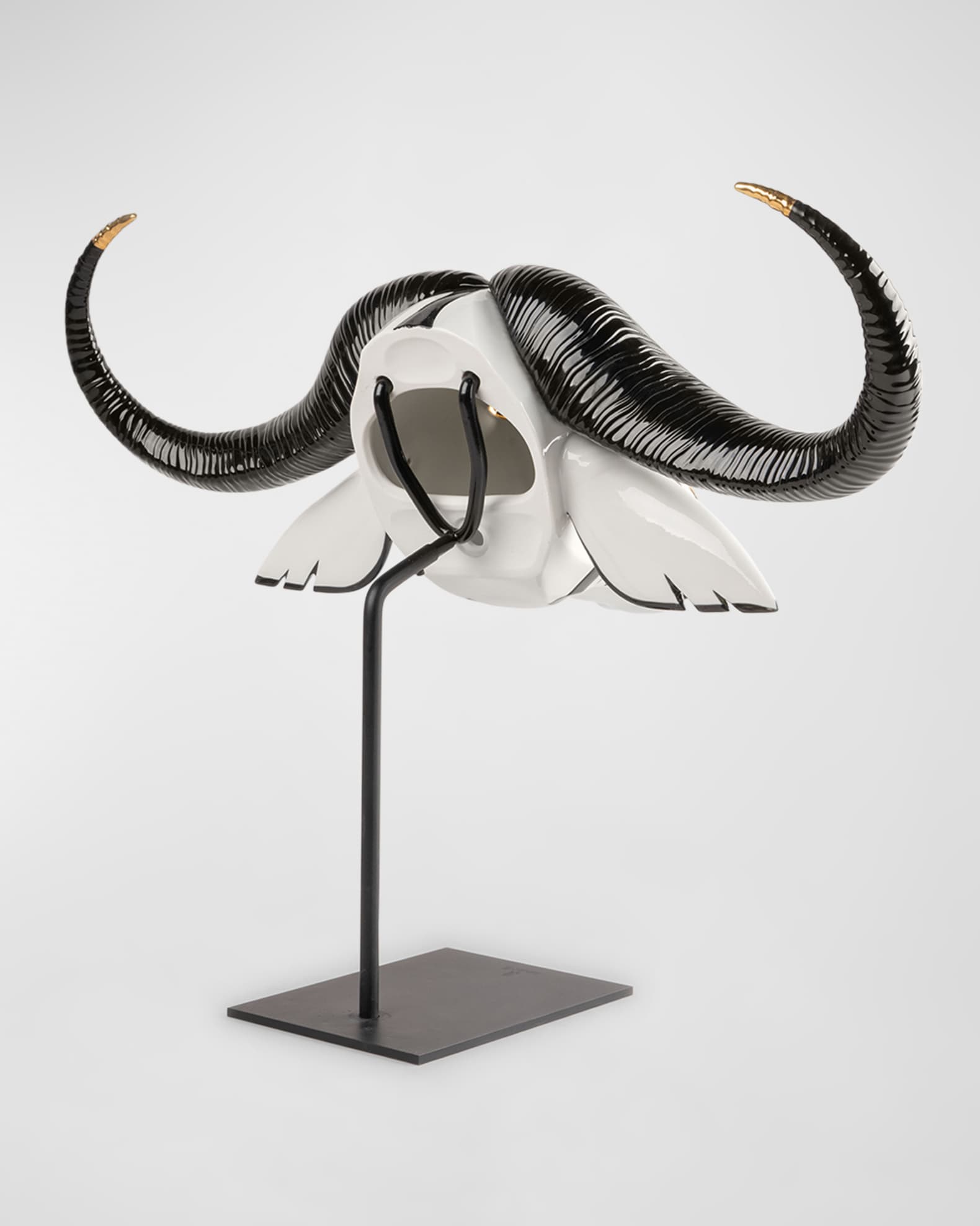 Lladro Buffalo Mask Sculpture | Neiman Marcus