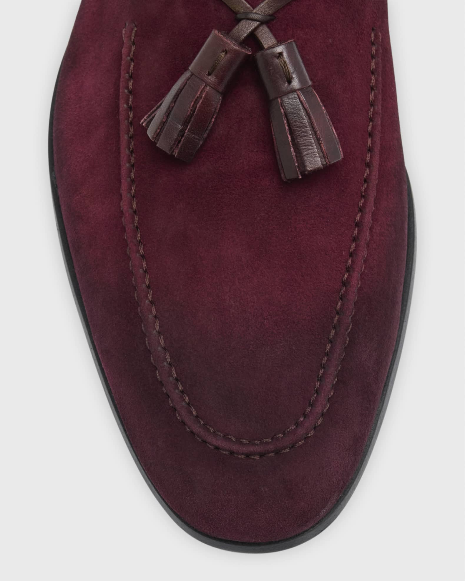 Magnanni Men's Seneca Suede Tassel Loafers | Neiman Marcus