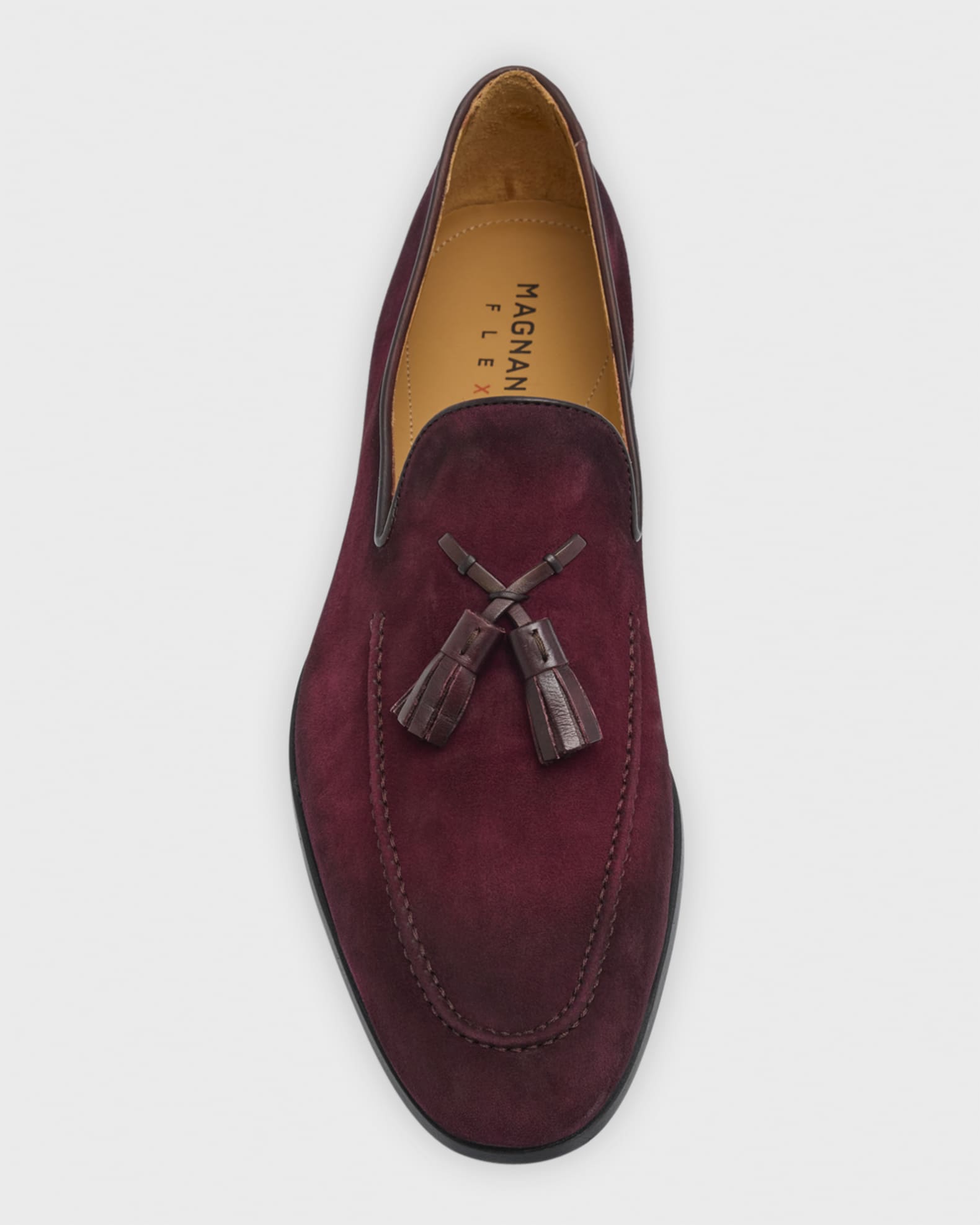 Magnanni Men's Seneca Suede Tassel Loafers | Neiman Marcus