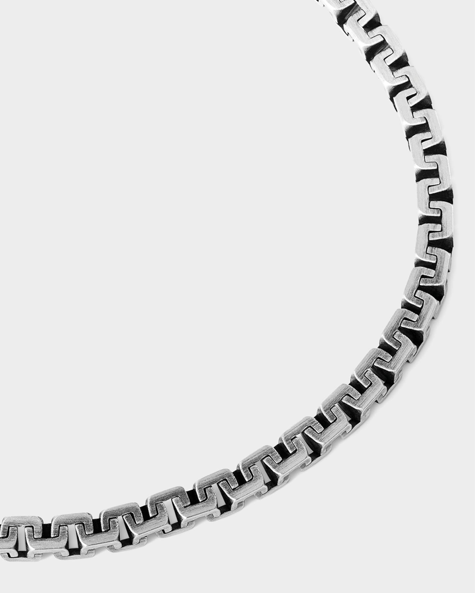 Tateossian Men's Chain Bracelet in Sterling Silver | Neiman Marcus