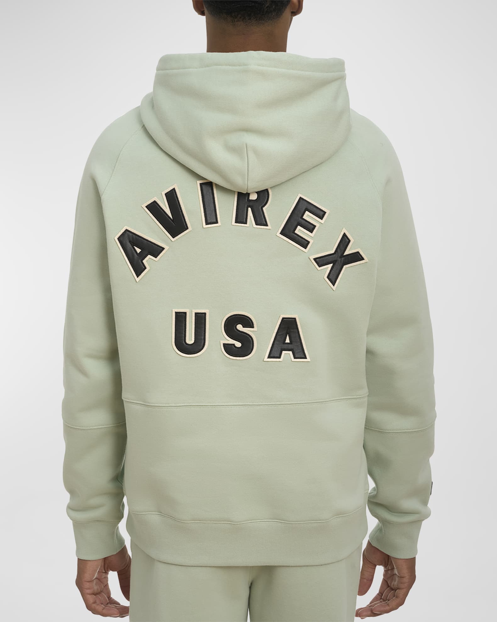 AVIREX Men's Icon Fleece Hoodie | Neiman Marcus
