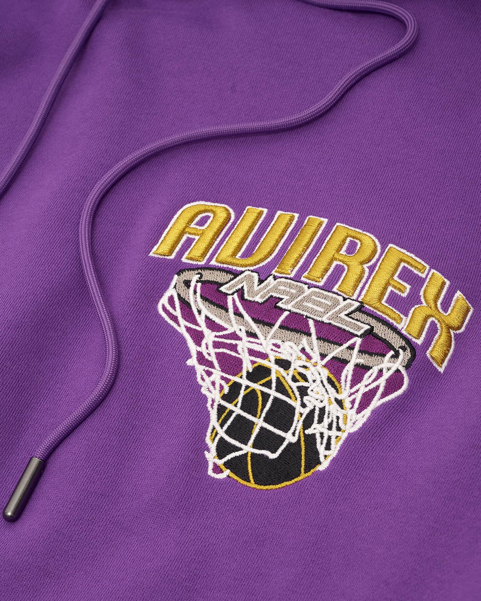 AVIREX Men's Basketball Logo Fleece Hoodie | Neiman Marcus