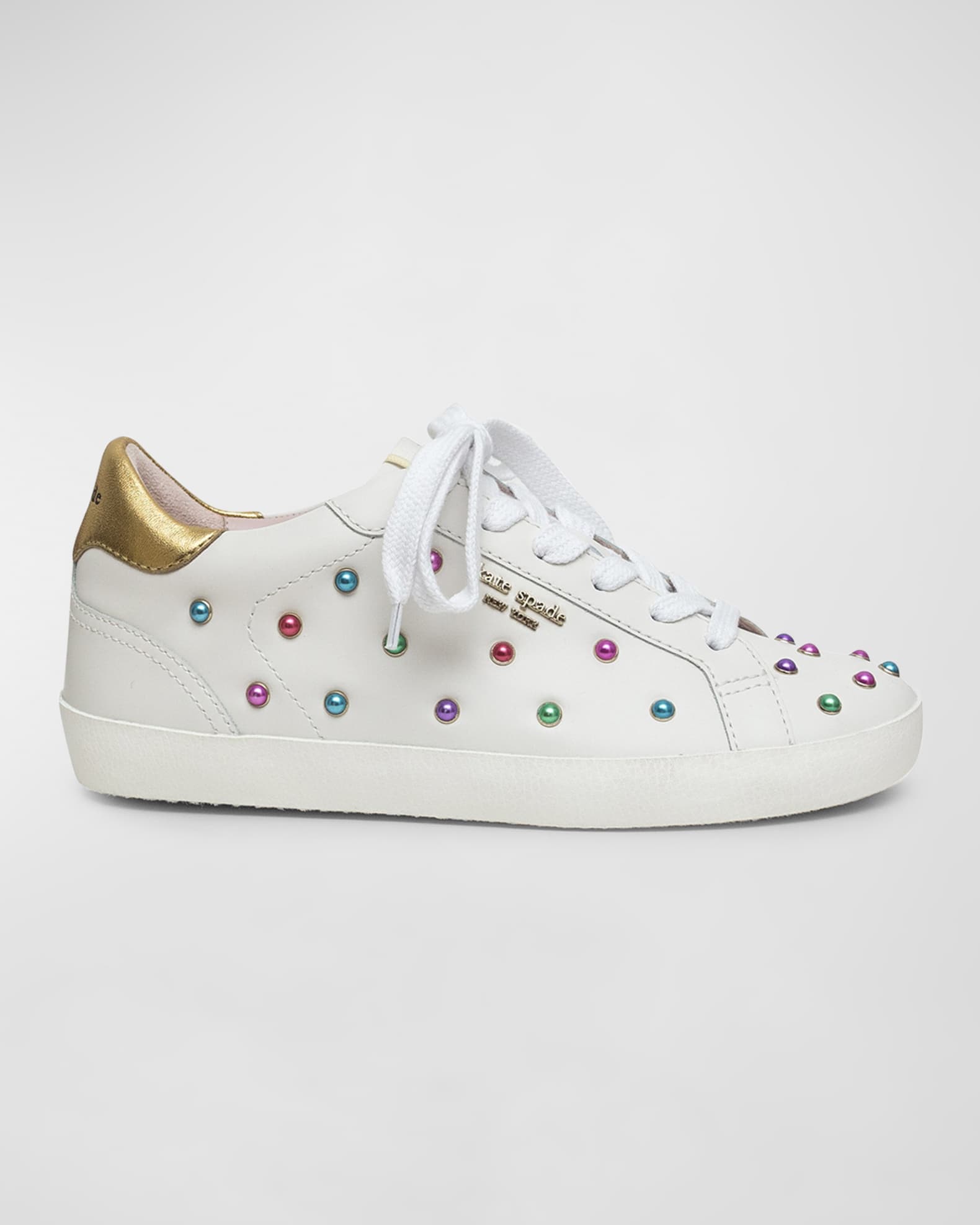 kate spade new york ace multi low-top sneakers | Neiman Marcus