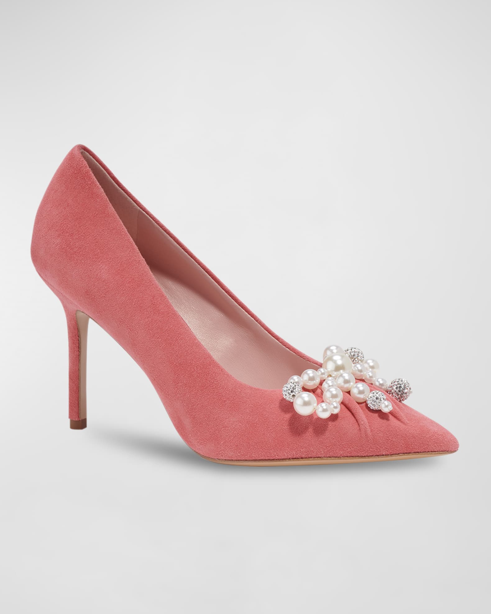 kate spade new york elodie pearly bow pumps | Neiman Marcus