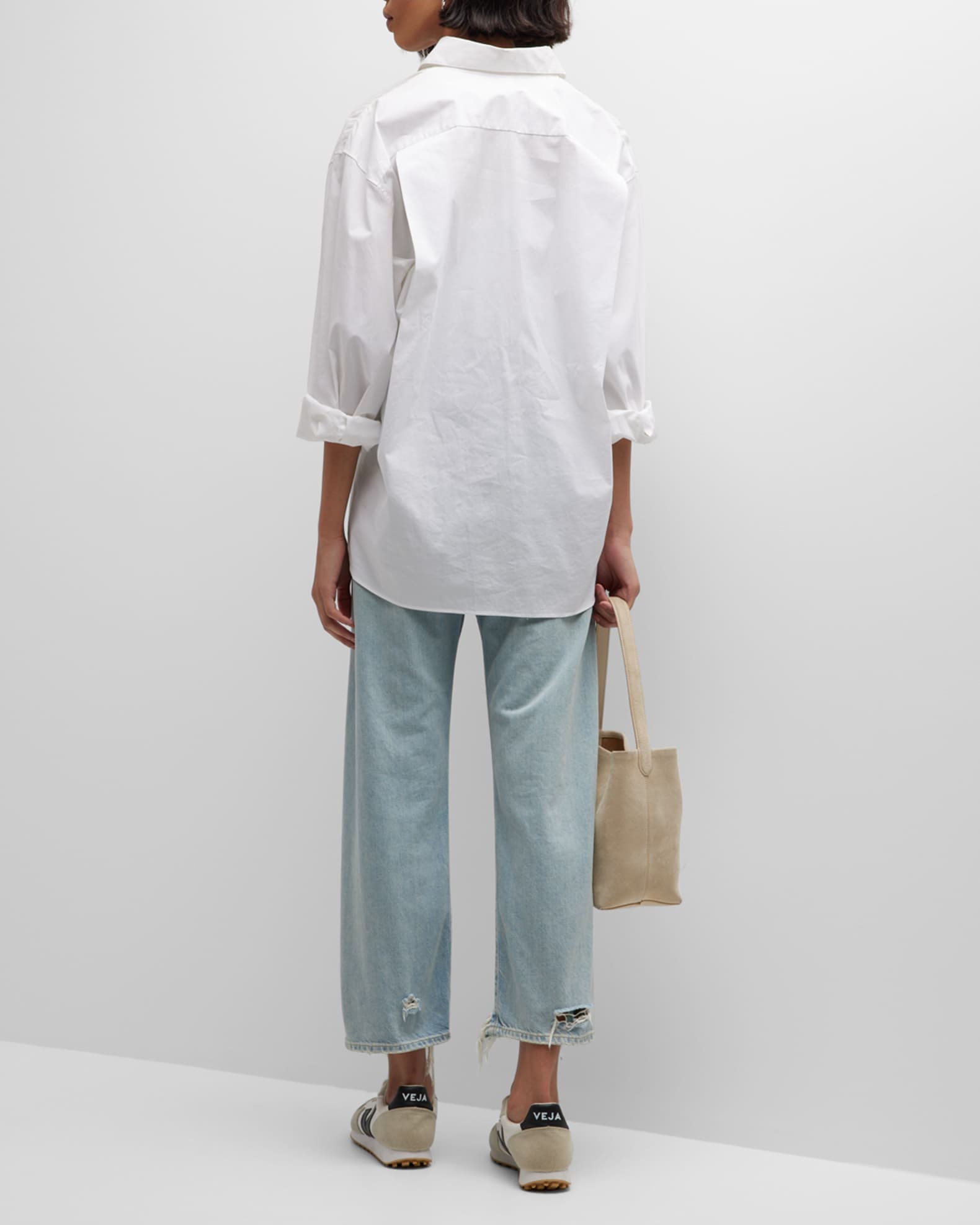 Denimist Lucy Patchwork Boyfriend Jeans | Neiman Marcus