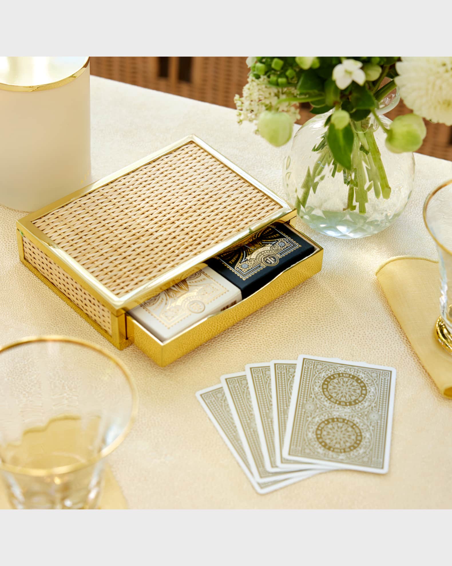 AERIN Colette Cane Card Set | Neiman Marcus