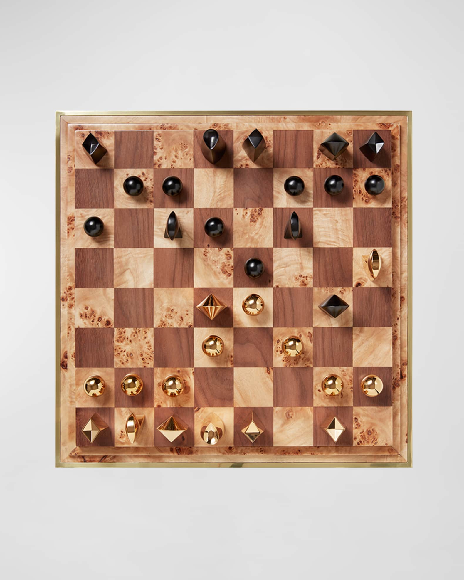 AERIN Colette Cane Chess Set | Neiman Marcus