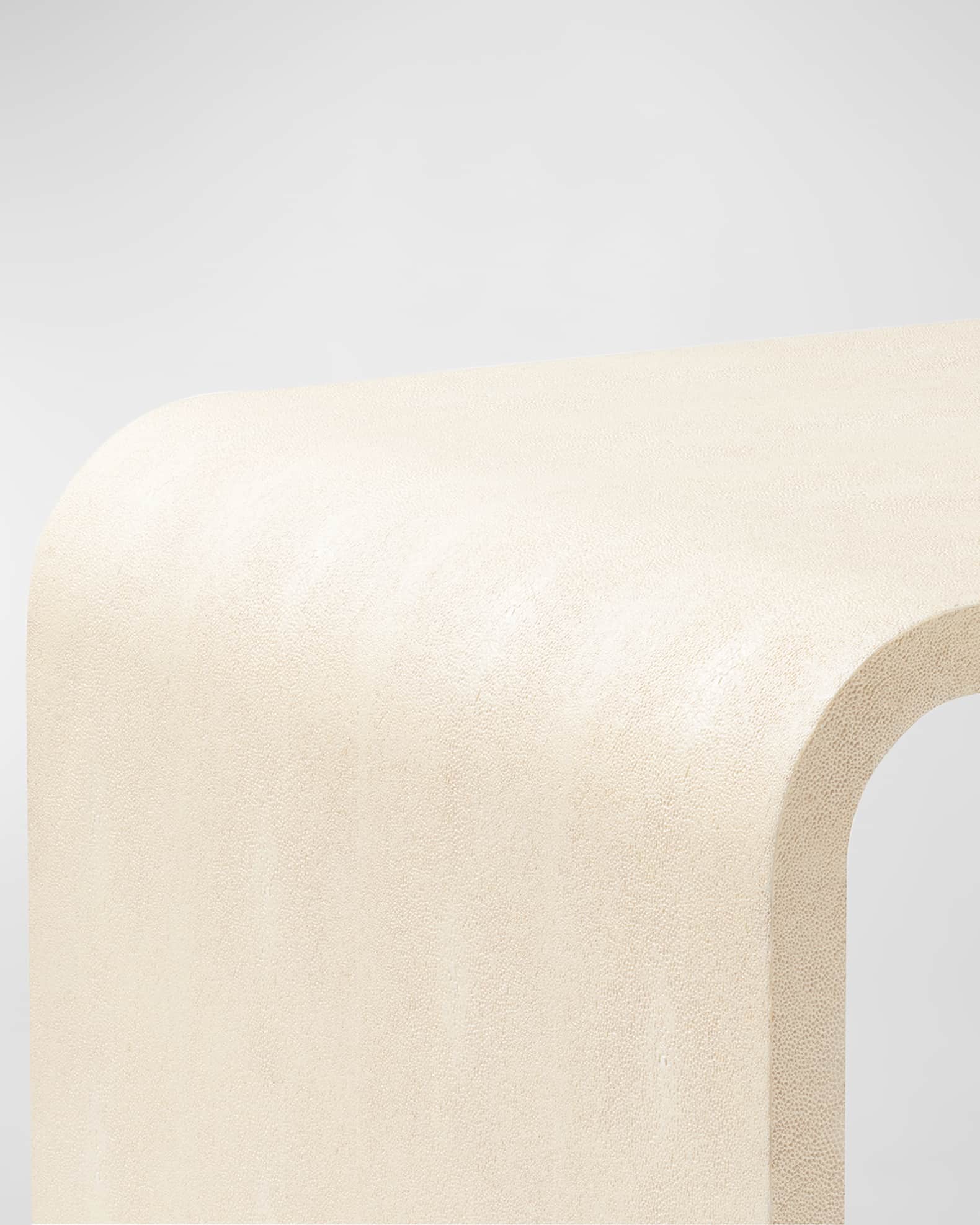 AERIN Faux Shagreen Coffee Table | Neiman Marcus