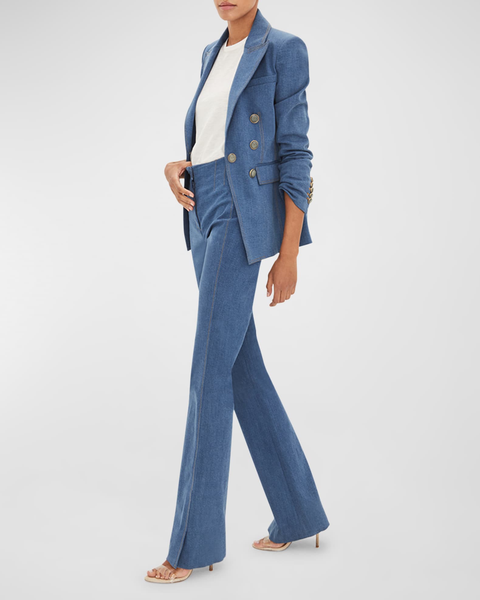 Naira Denim Dickey Jacket Collection | Neiman Marcus