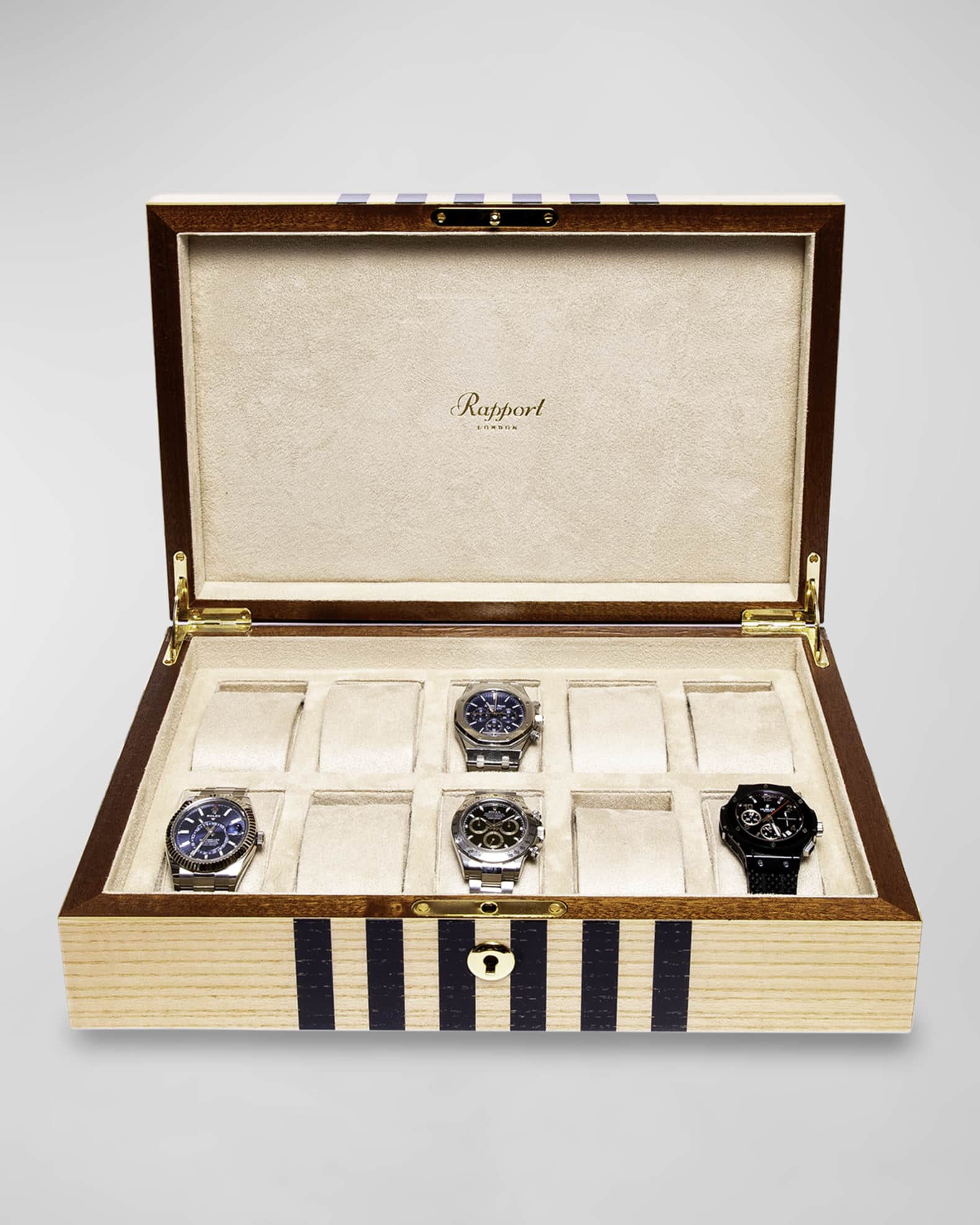 Rapport Labyrinth Watch Box | Neiman Marcus
