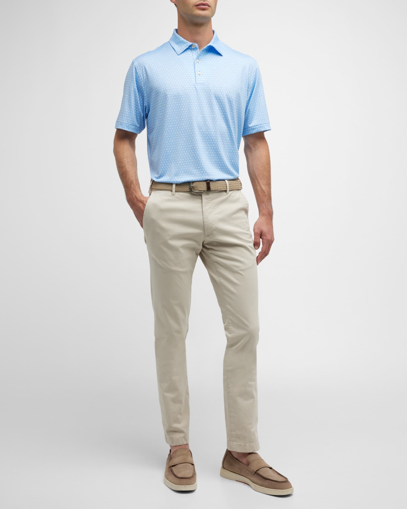 Peter Millar Men's Dyed Stretch Denim Pants | Neiman Marcus