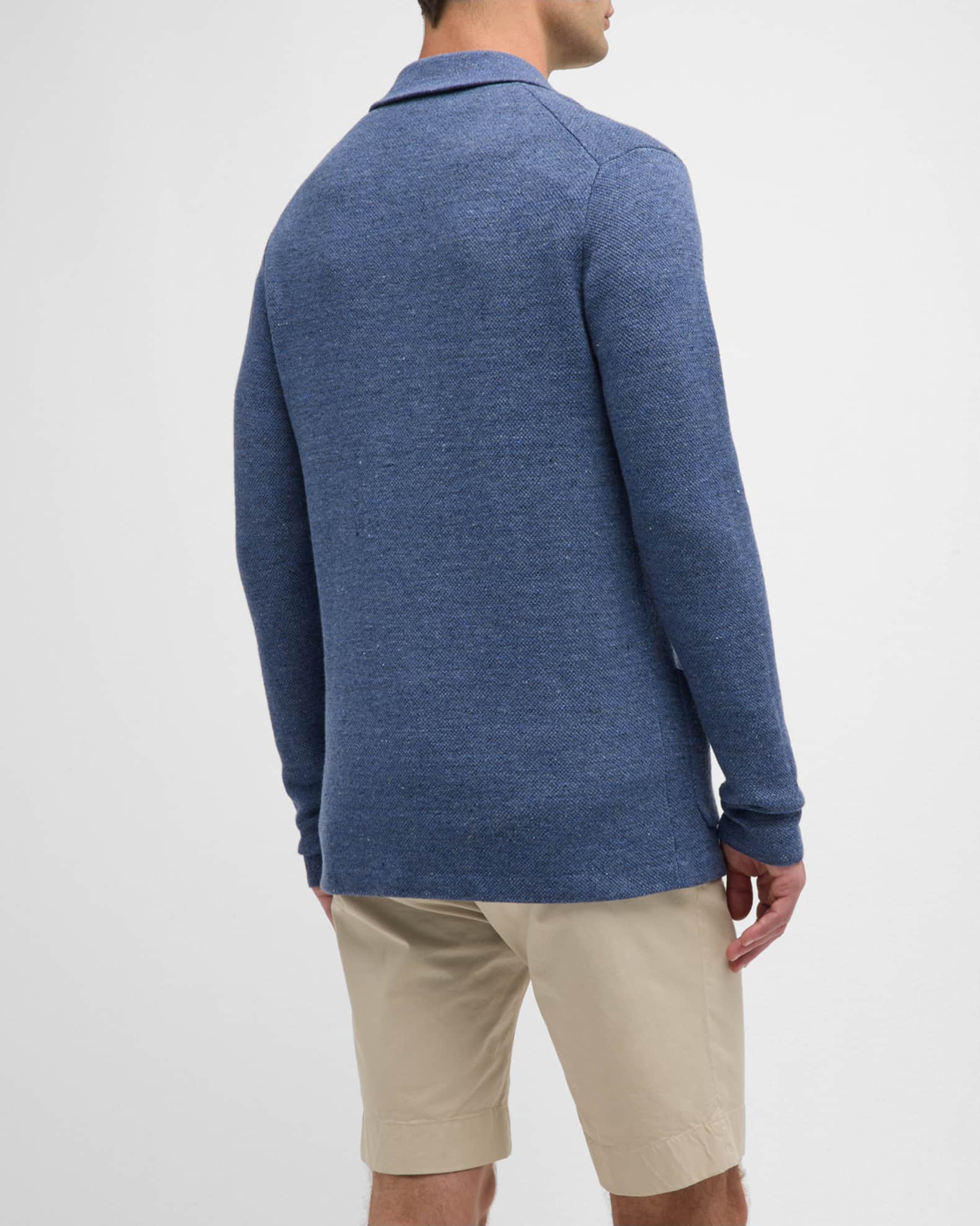 Peter Millar Men's Linen-Wool Concorde Blazer | Neiman Marcus