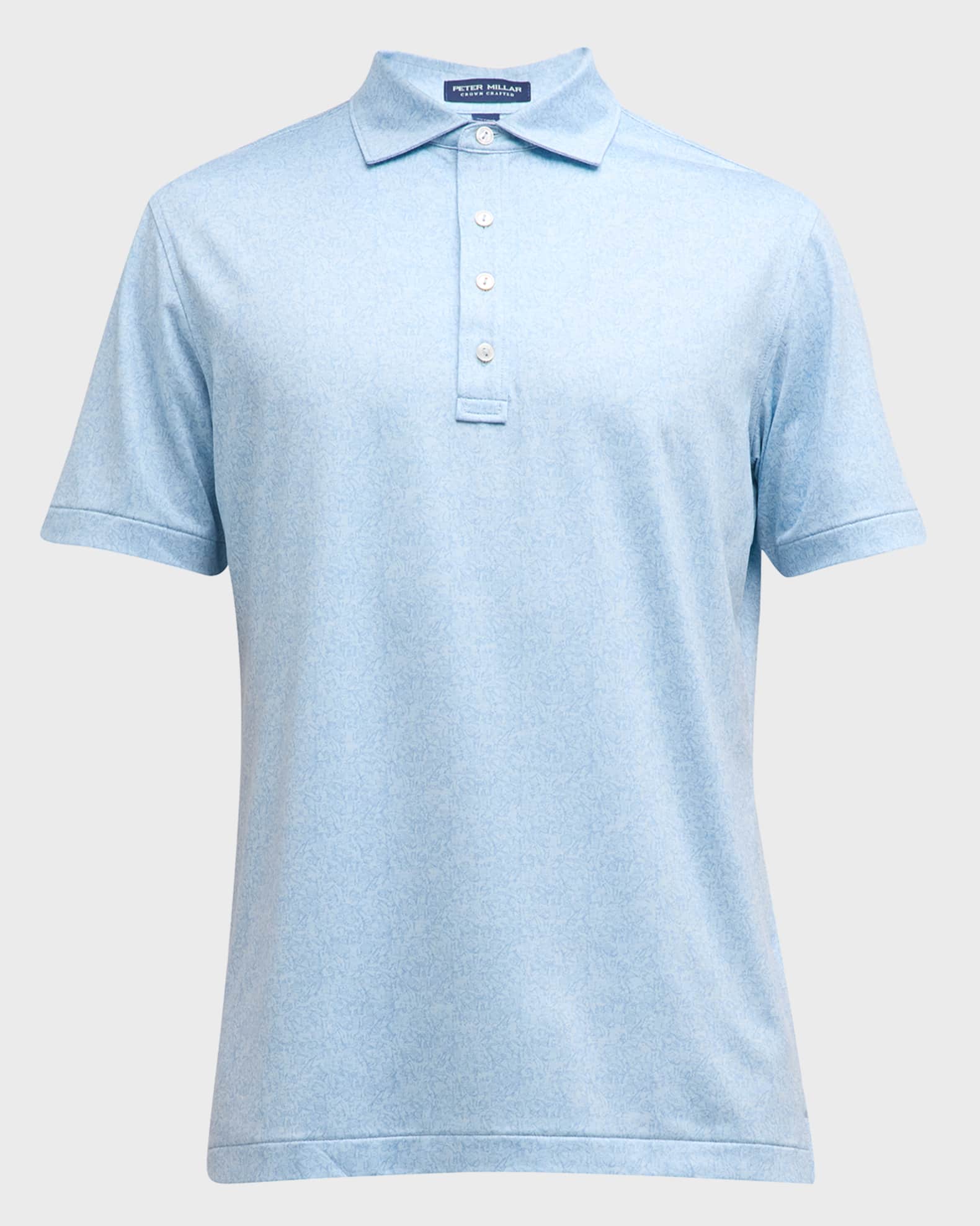 Peter Millar Men's Clean Shaven Performance Jersey Polo Shirt | Neiman ...