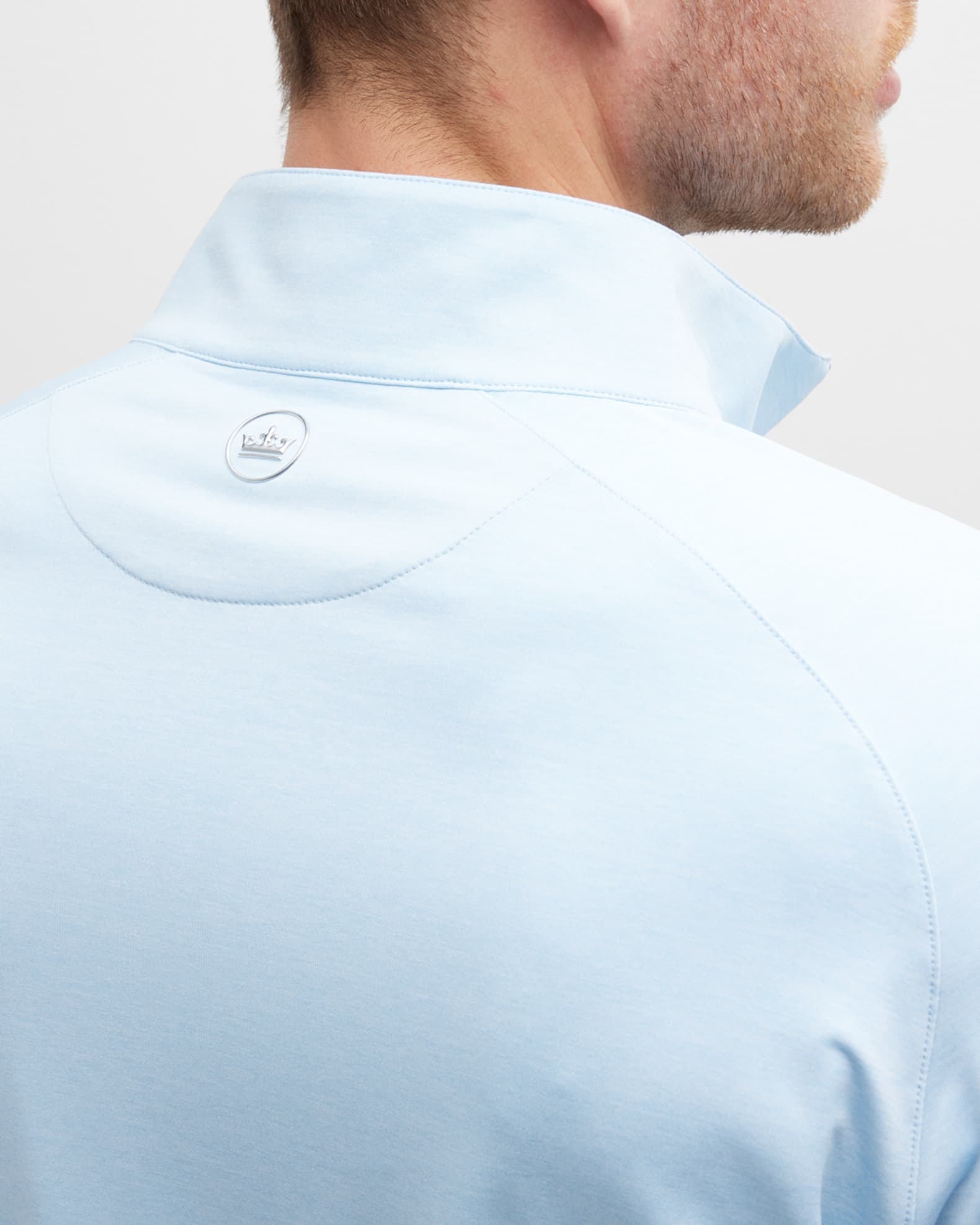 Peter Millar Men's Stealth Performance Stretch Quarter-Zip Sweater ...